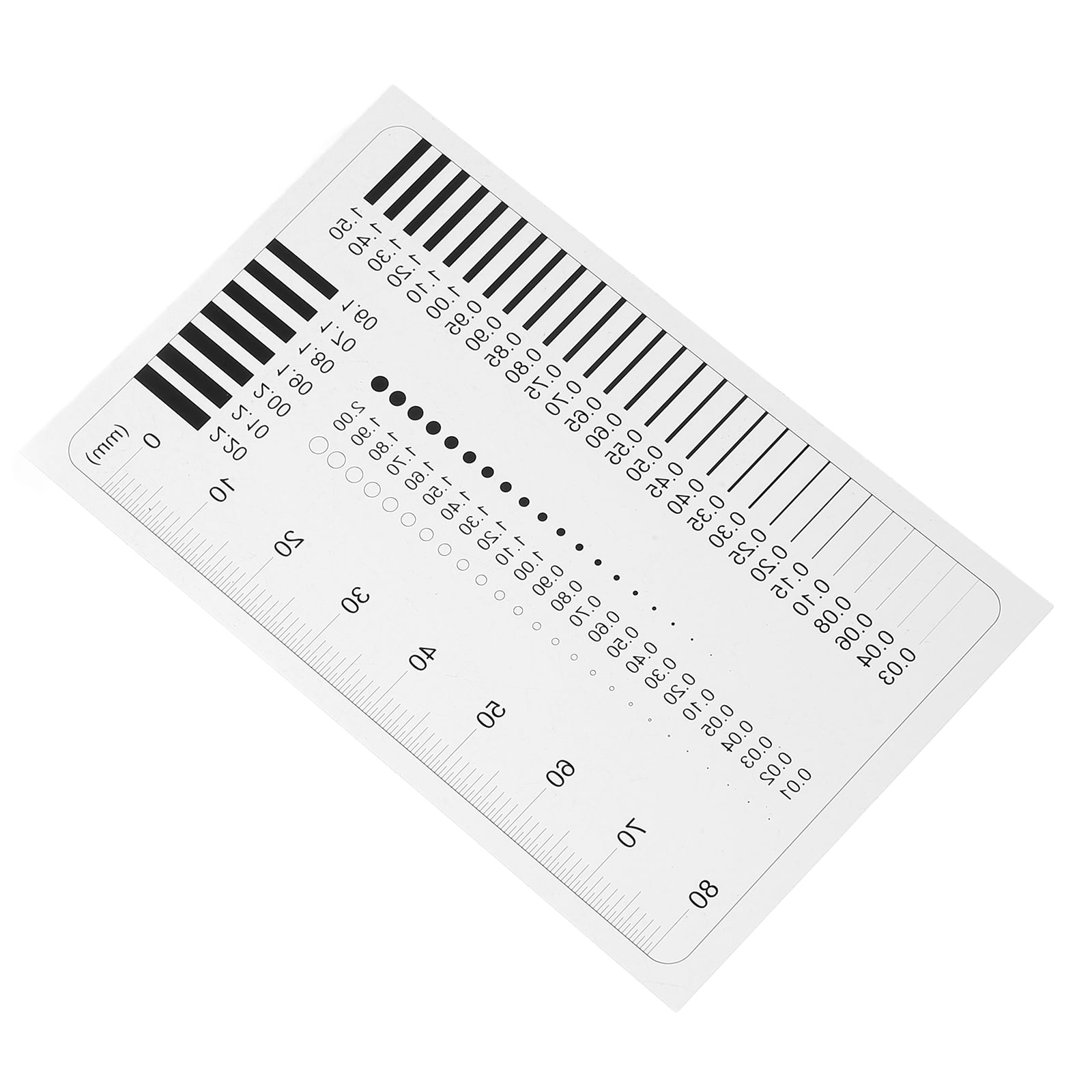 WHAMVOX High Precision SEC Size Estimation Chart Transparency Defect ...