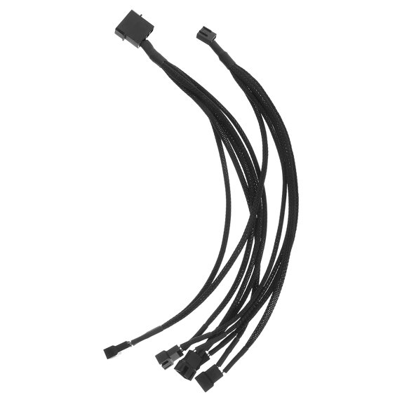Worgeous Cooling Fan Adapter Wire Computer Fan Cable Fan Extension Cord ...