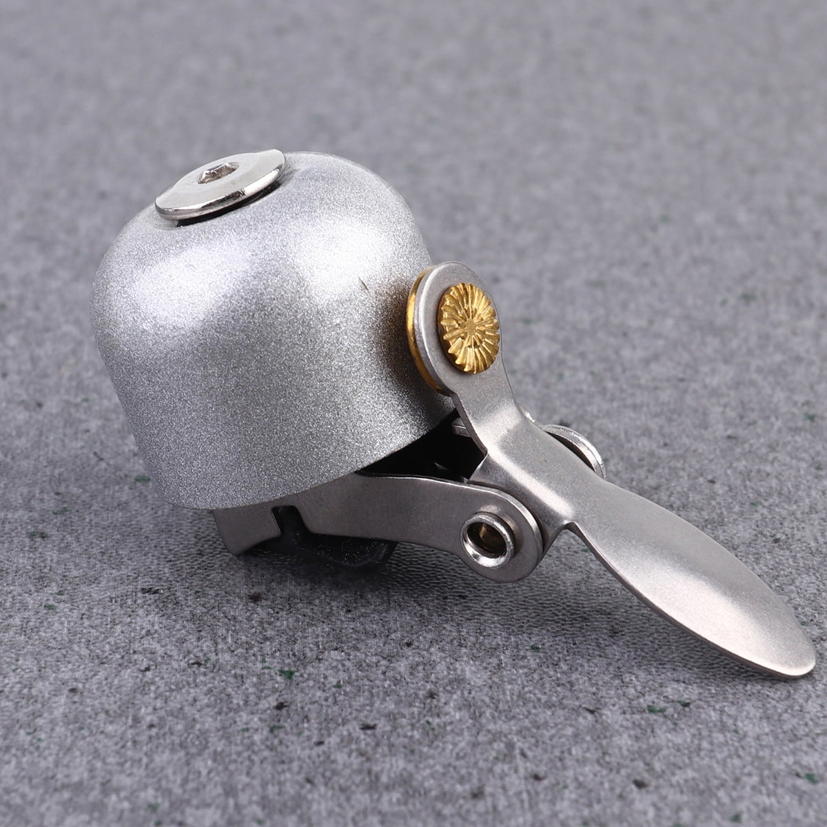Worgeous Loud Bike Bell Practical Bell Horn Stainless Steel Silver 1Pcs ...
