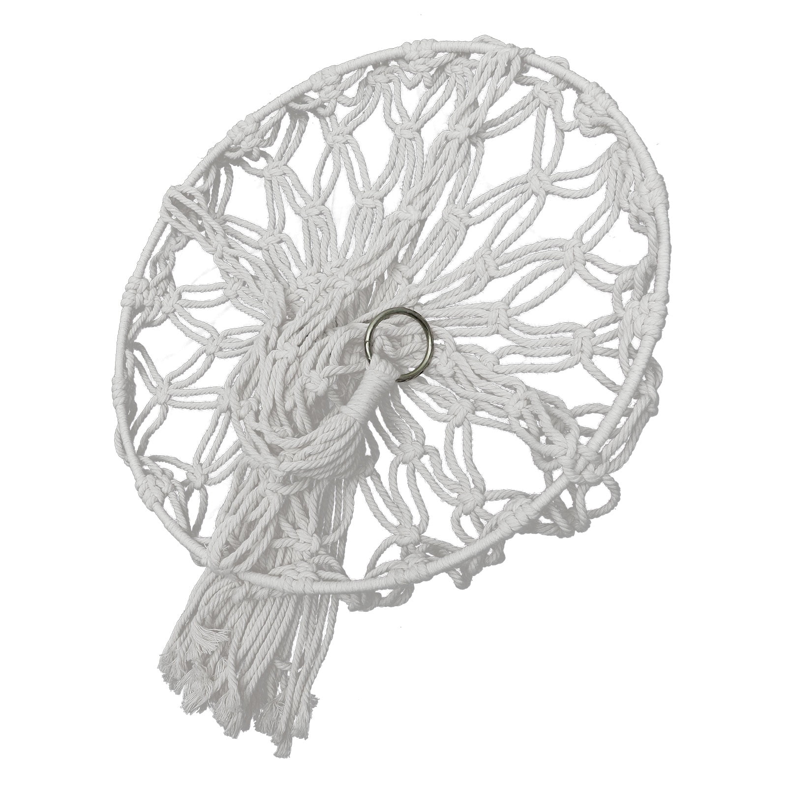 Worgeous Cotton Rope Hanging Basket Flower Pot Ceiling Plants Indoor ...