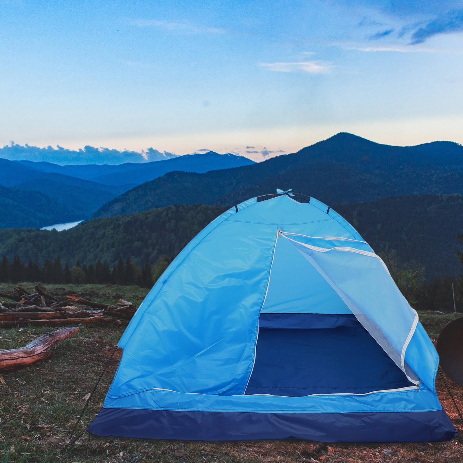 Worgeous Couples Camping Tent Single Layer Design Two Person Tent For ...