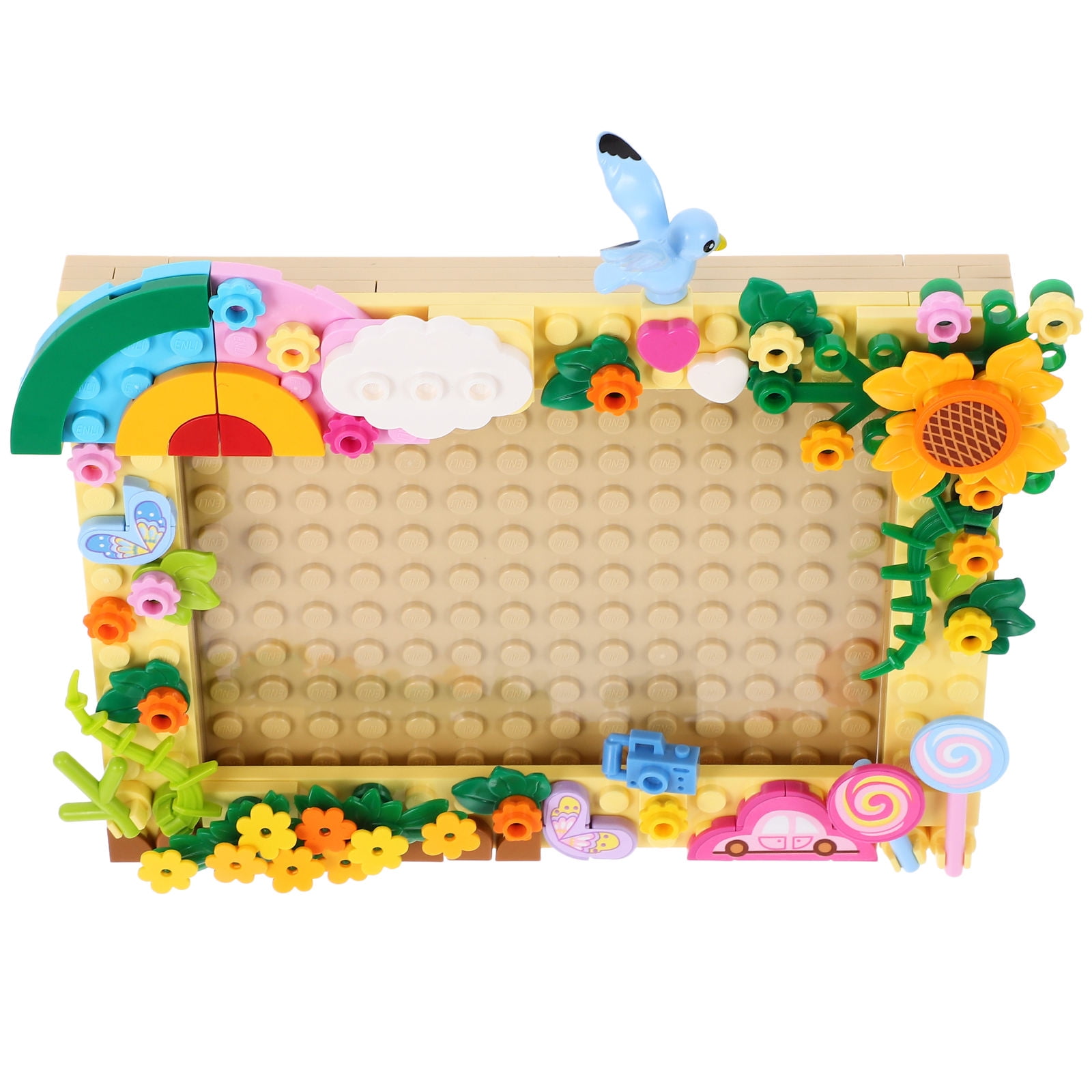 Worgeous Creative DIY Photo Frame Kit for Home Assorted Color PP Paper Parent Child Interaction ...