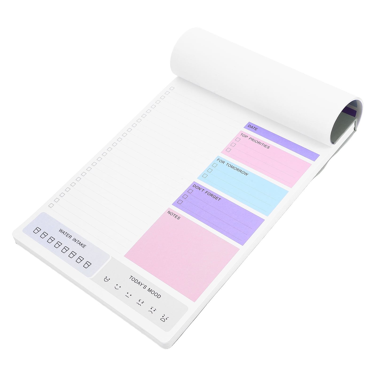 WHAMVOX MultiUse Creative Schedule Book with Tear Off Pages for Daily ...
