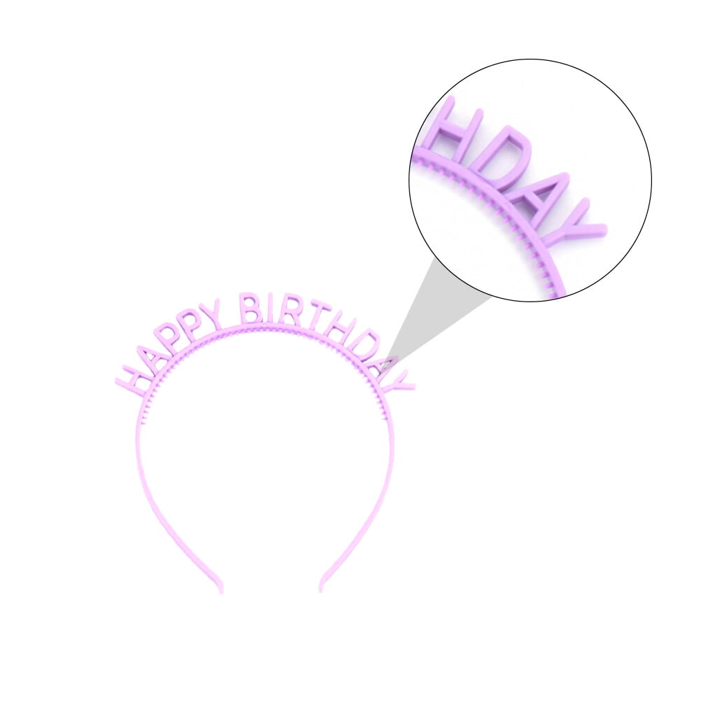 Worgeous Creative Kids Hair Hoop with Letters Design for Birthday ...