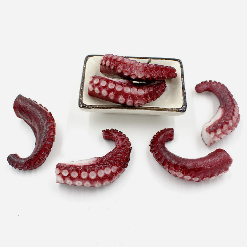 Worgeous Creative Red PVC Octopus Claw Decor for Shop Decoration with ...