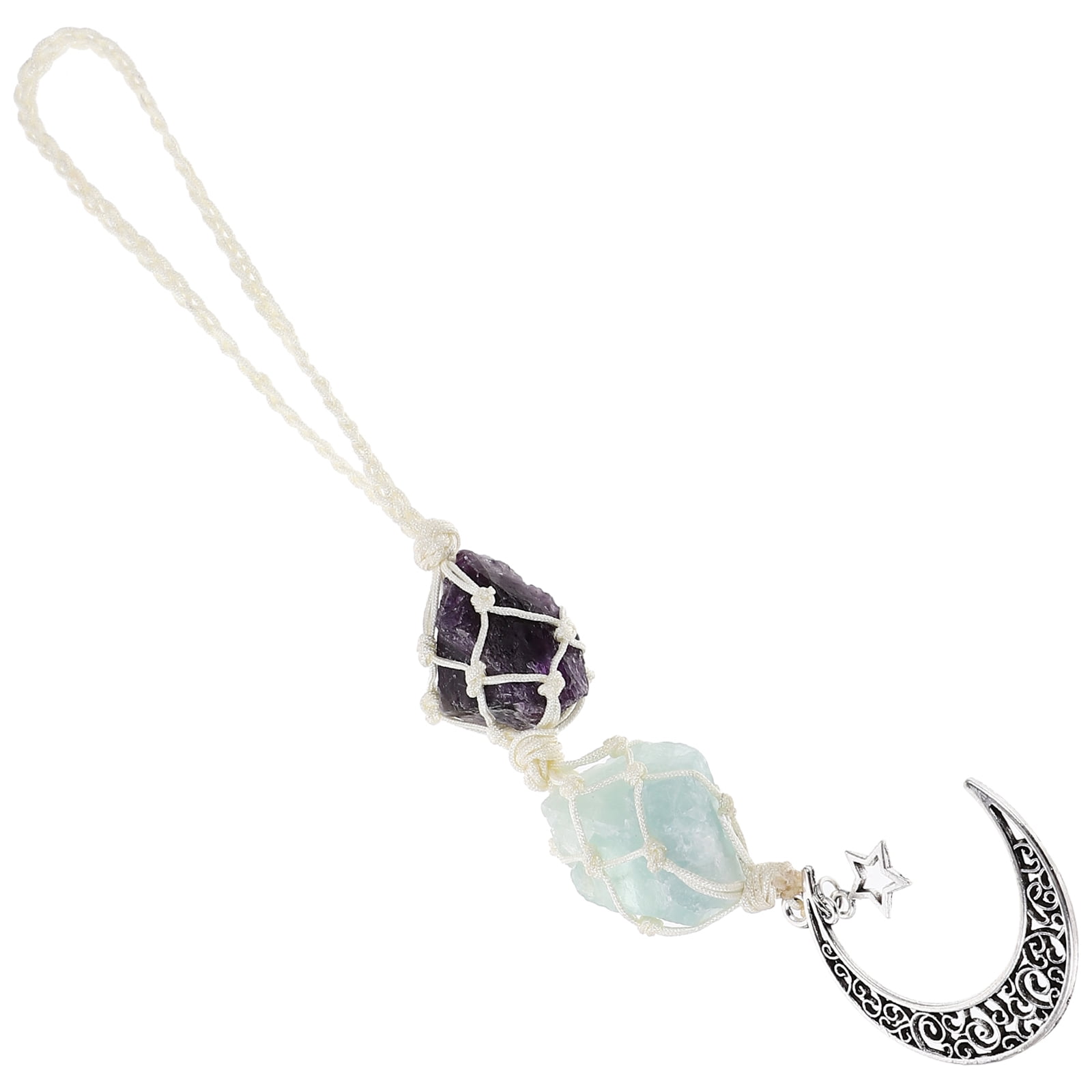 Worgeous Crystal Hanging Ornament Car Rearview Mirror Decor Crystals ...