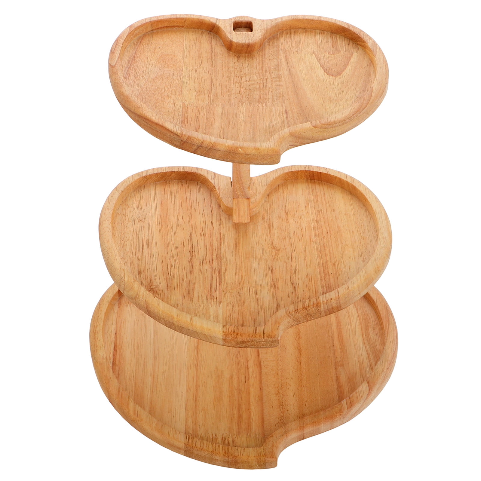 Worgeous Cupcake Holder Stand Creative Cake Tea Display Tray Wooden ...