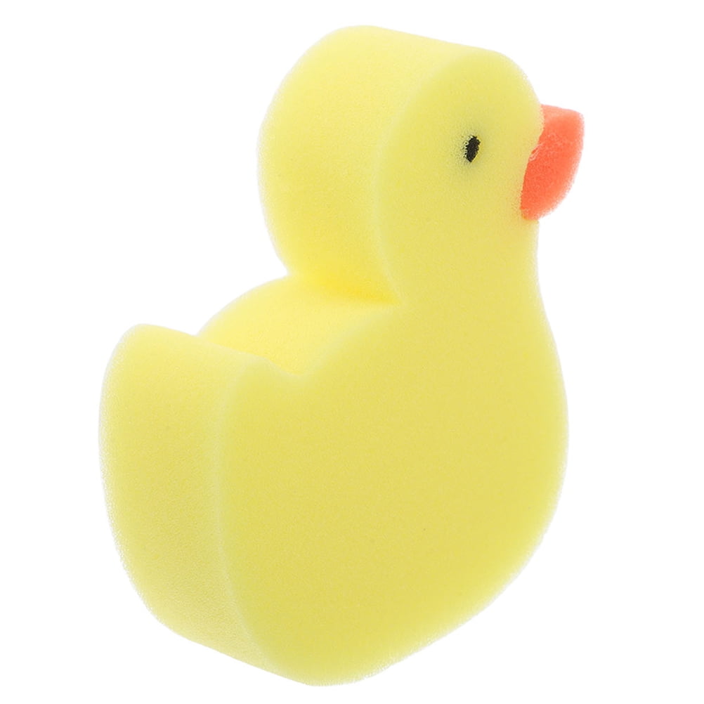 Worgeous Cute Cartoon Bath Shower Sponge Duck Shaped Shower Loofah ...