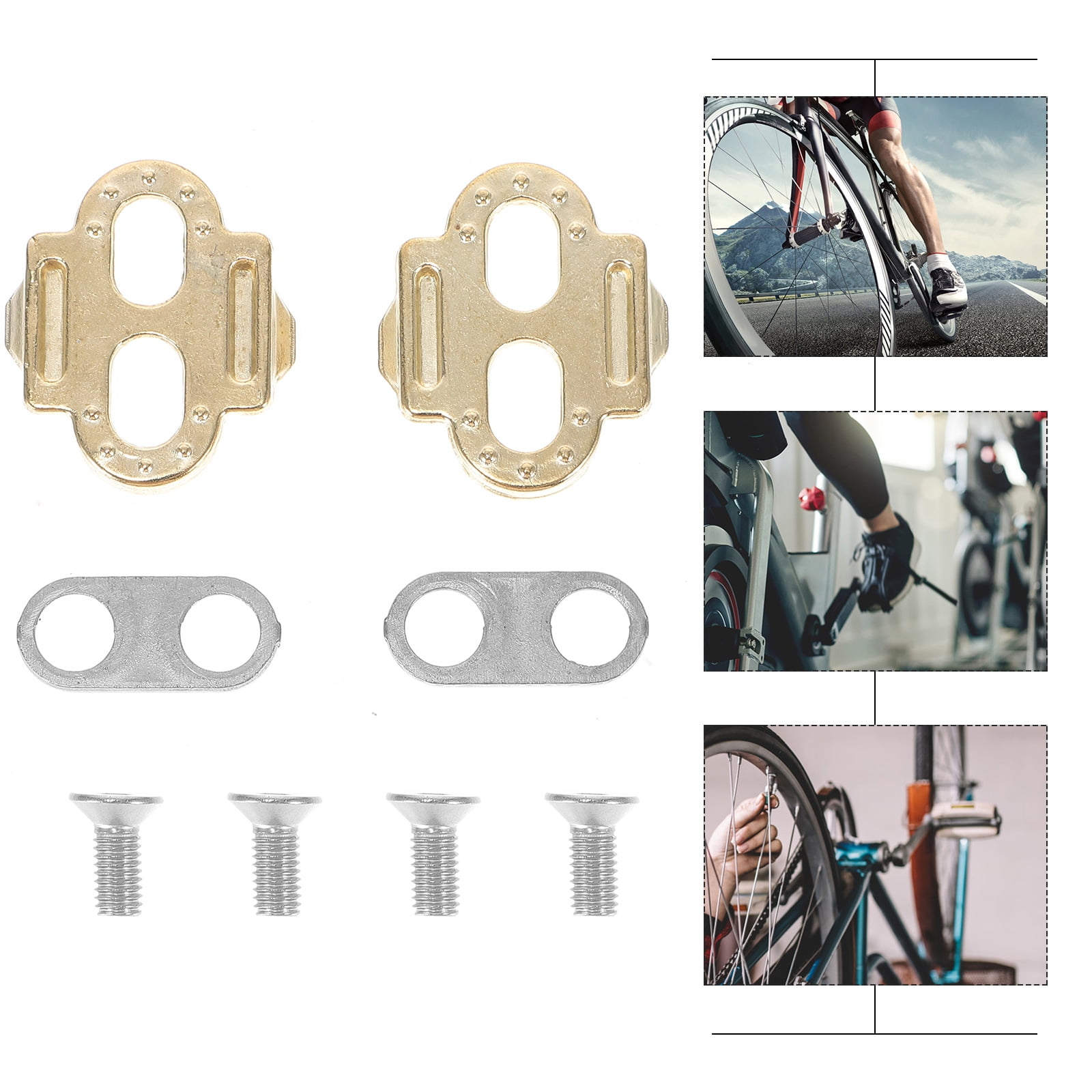 Worgeous Cycling Pedal Accessories Toe Cages for Bike Clips Pedals ...