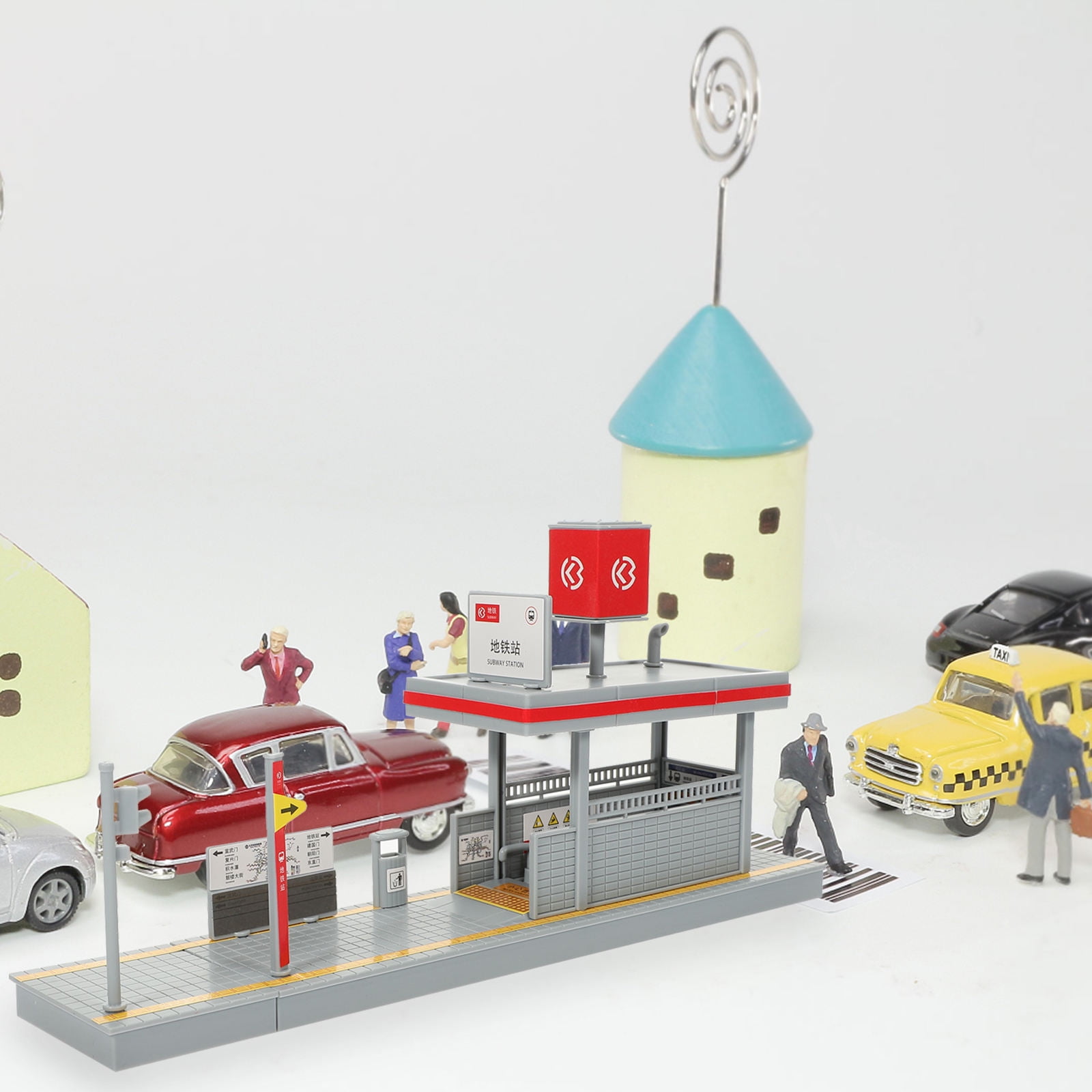 Worgeous Decorative DIY Subway Platform Pretend Platform Toy Platform ...