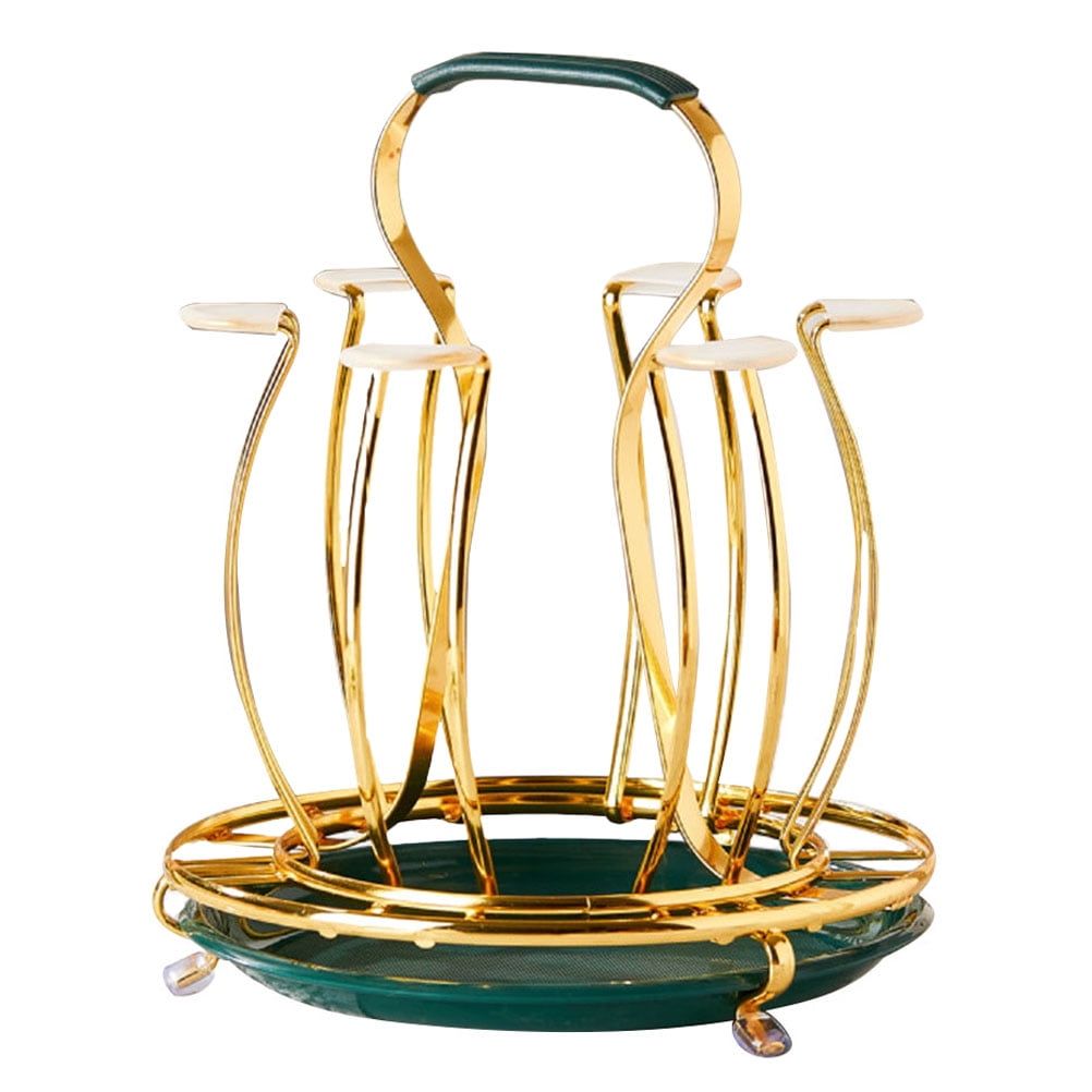 Worgeous Decorative Multi-function Clothes Hanger Anti-rust Cup Holder ...