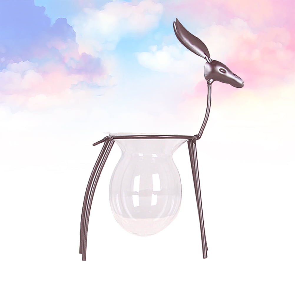 Worgeous Deer Ornament Flower Vases for Centerpieces Plant Pot Stand ...