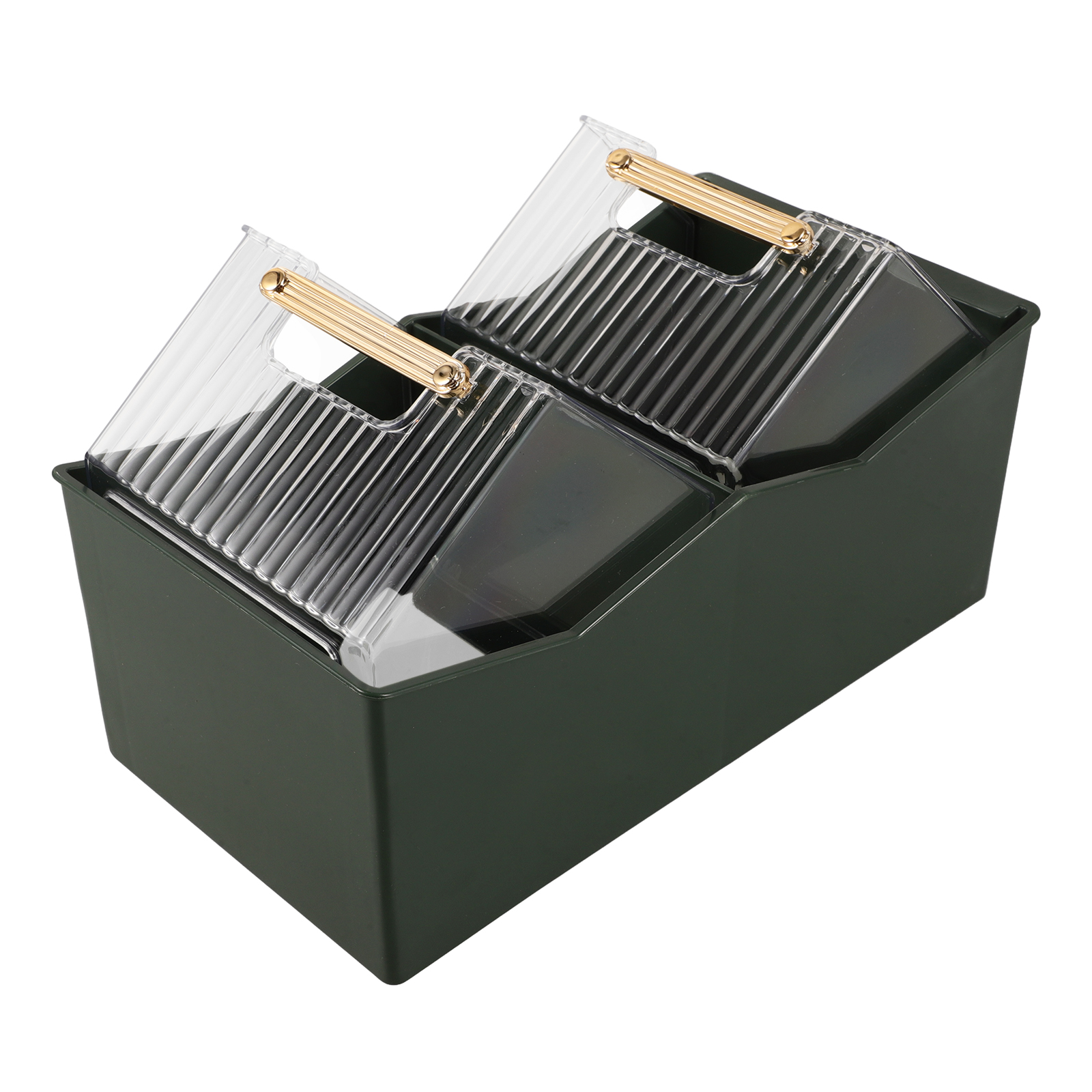 WHAMVOX Stable Double-layer Tea Bag Organizer for Home in Assorted ...