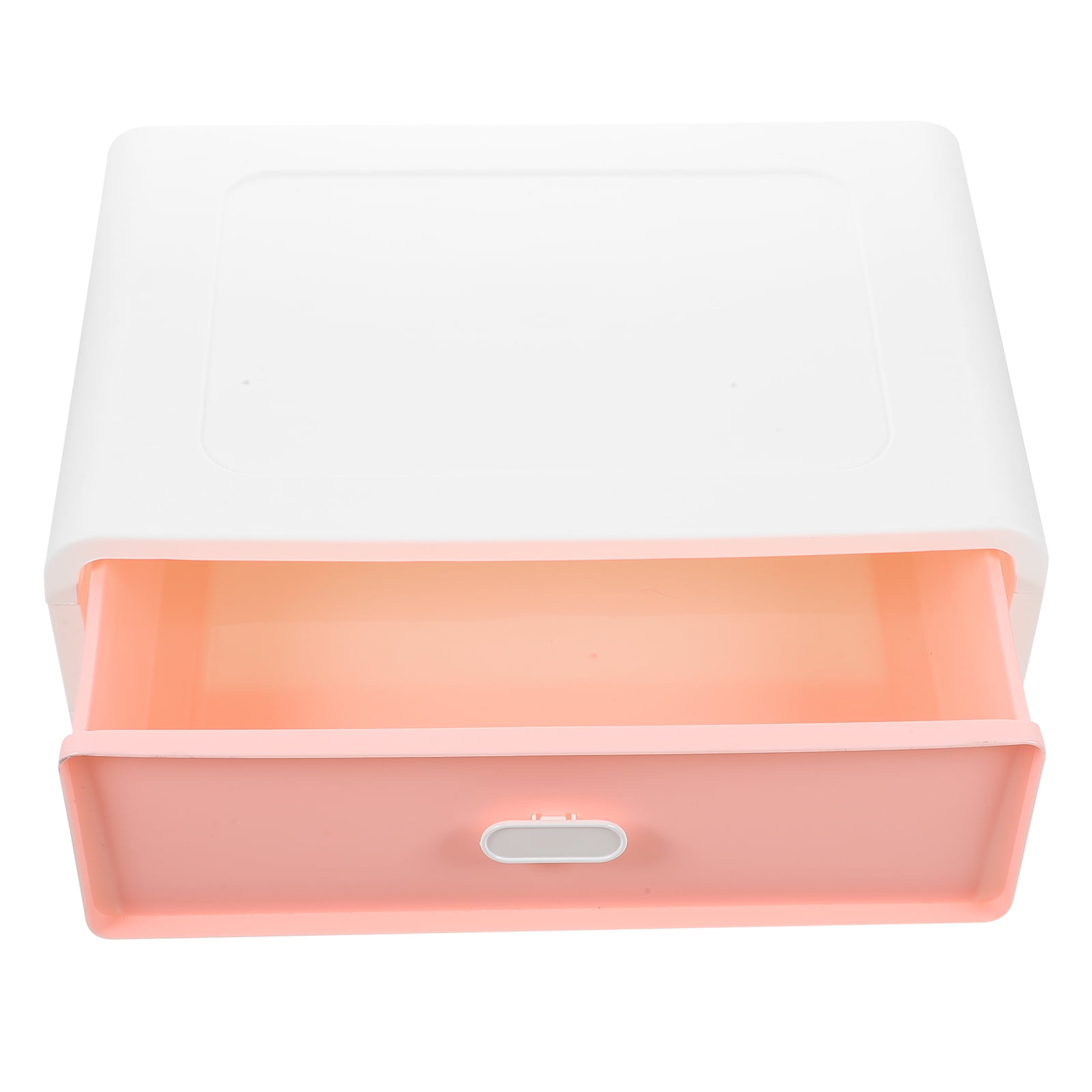 Worgeous Desktop Plastic Storage Drawer Box Plastic Storage Drawer Bin ...