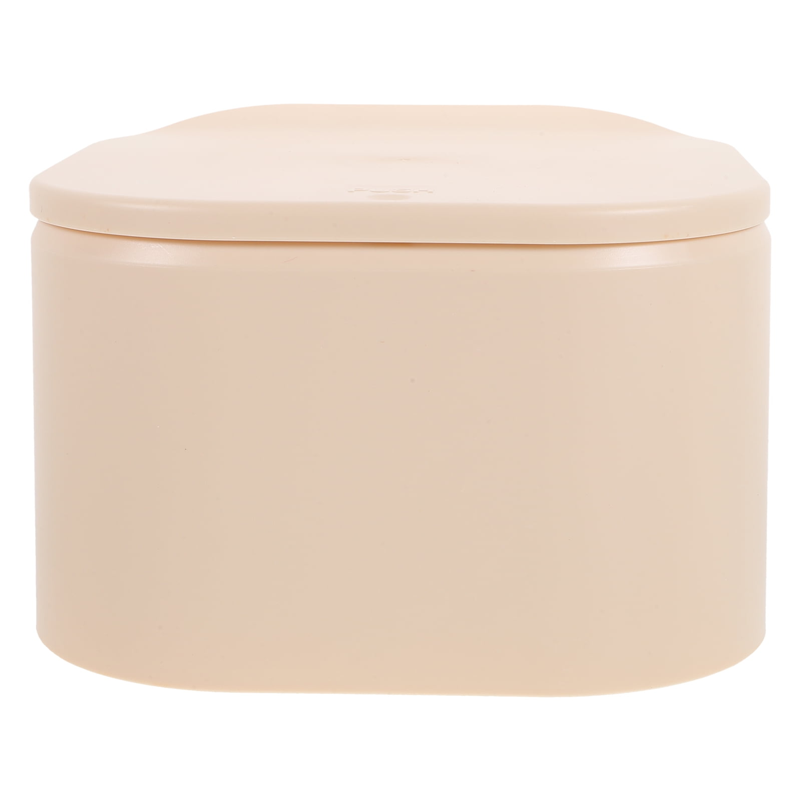 Worgeous Desktop Waste Bin Pressing Type Tabletop Small Rubbish Bin ...