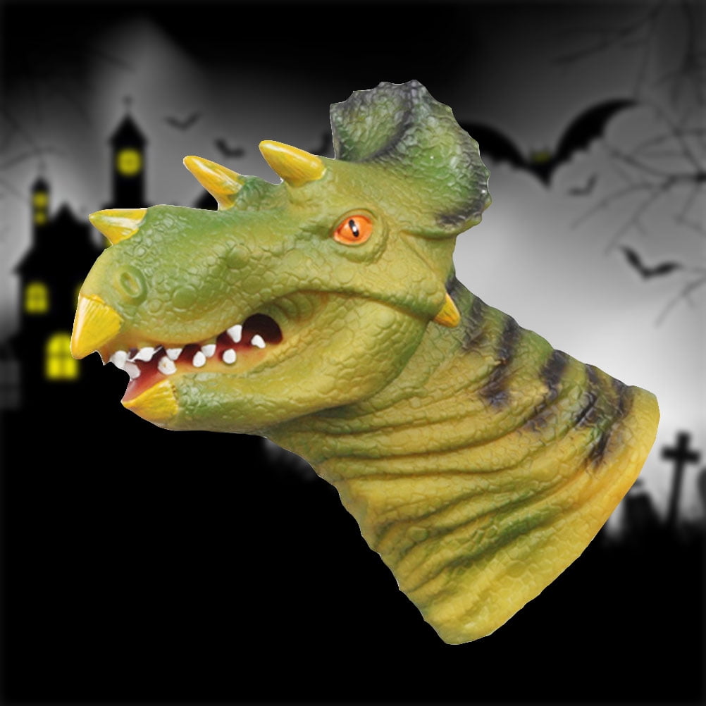 Worgeous Dinosaur Head Puppet Animal Hand Puppet Toy Mouth Active ...