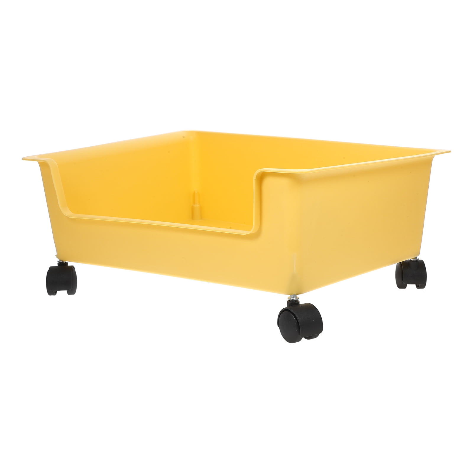 Worgeous Dormitory Books Storage Container Bookcase on Wheels Under ...