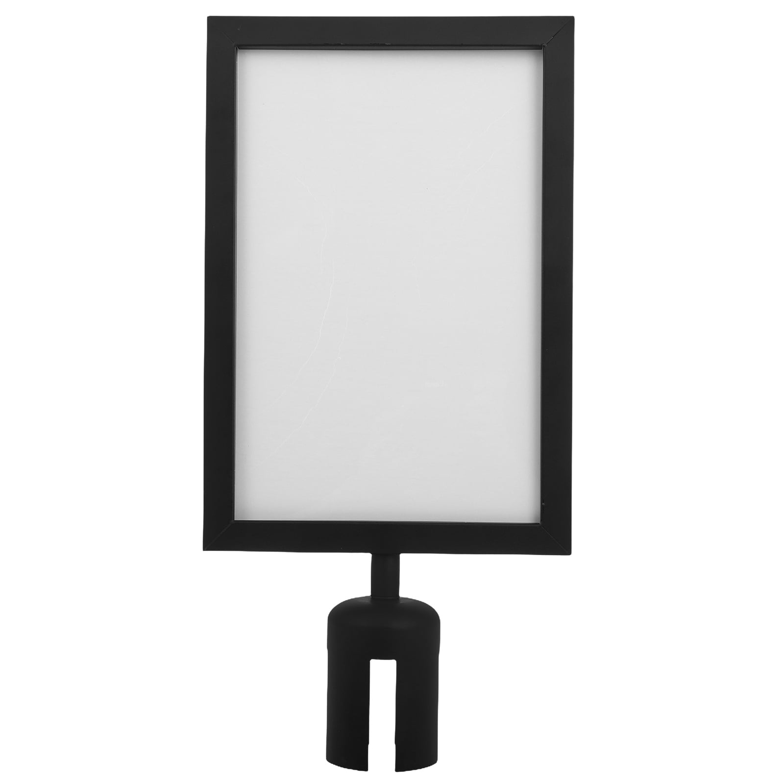 Worgeous Double Sided Stanchion Sign Holder Frame for Portrait Display ...