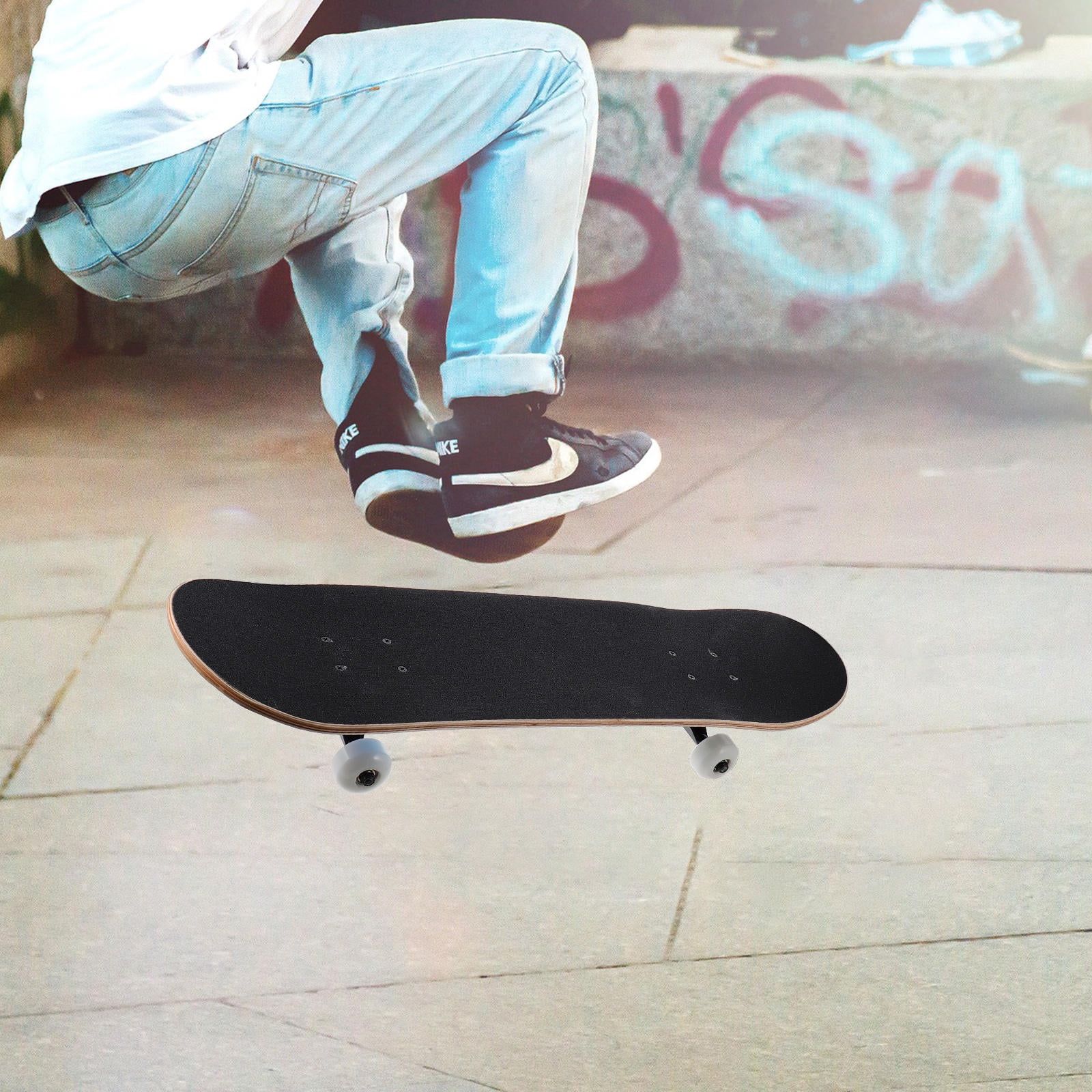 Worgeous Double Tilt Aluminum Alloy Skateboard for Sport with Colorful ...