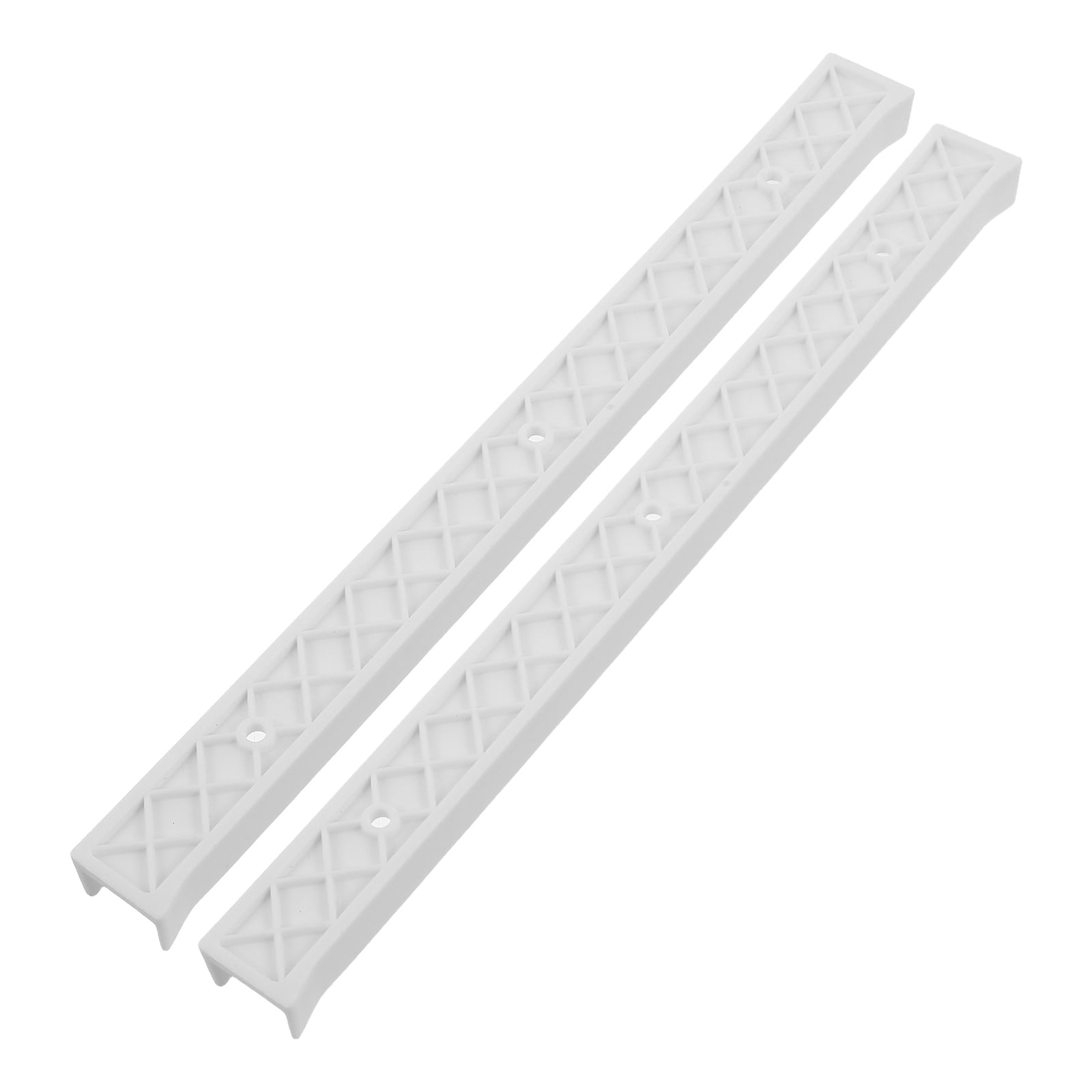 1 Pair White Anti Slip Drawer Rail Set 28cm Ideal for Home Office ...