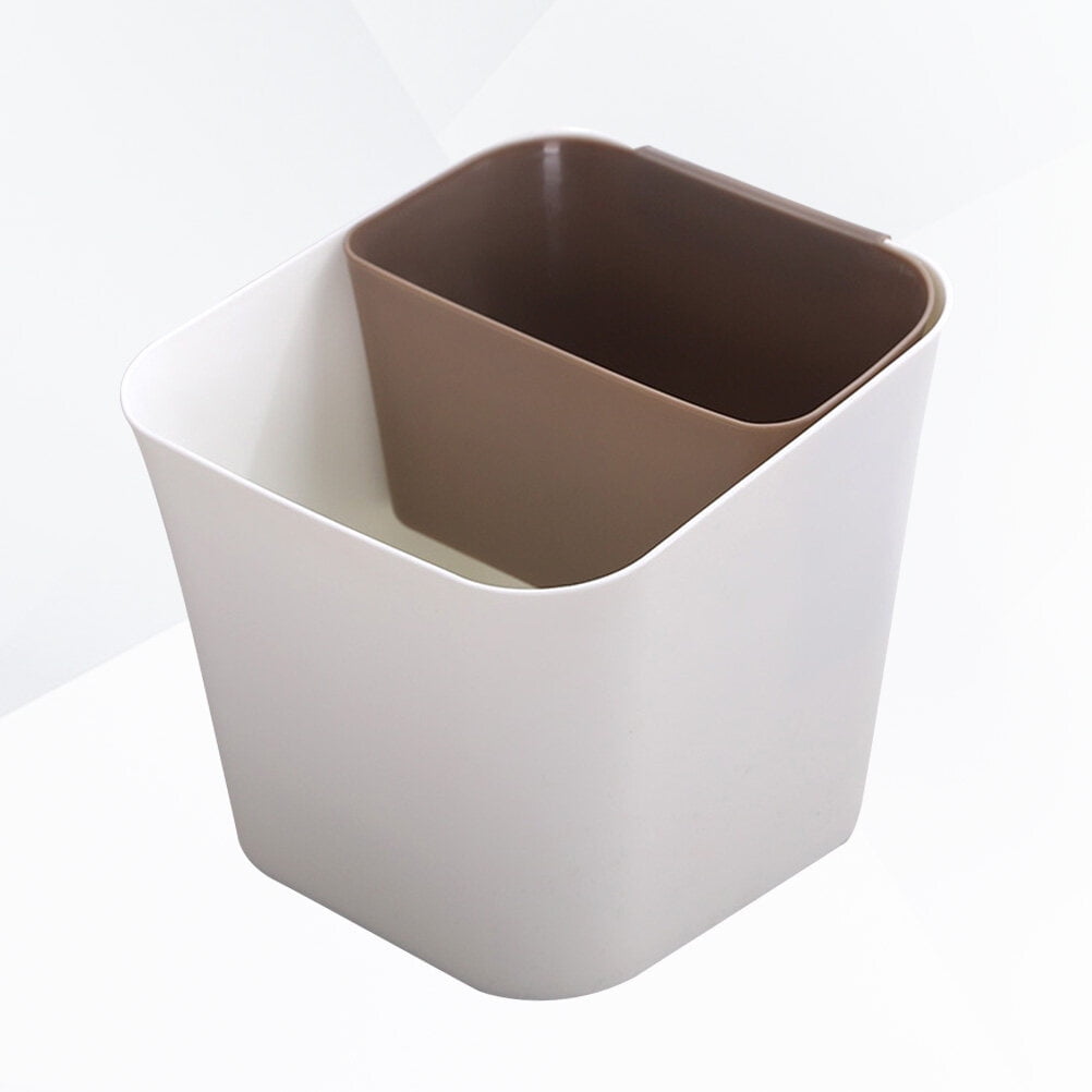 Worgeous Dual Use Home Trash Can for Dry and Wet Waste Separation Made ...