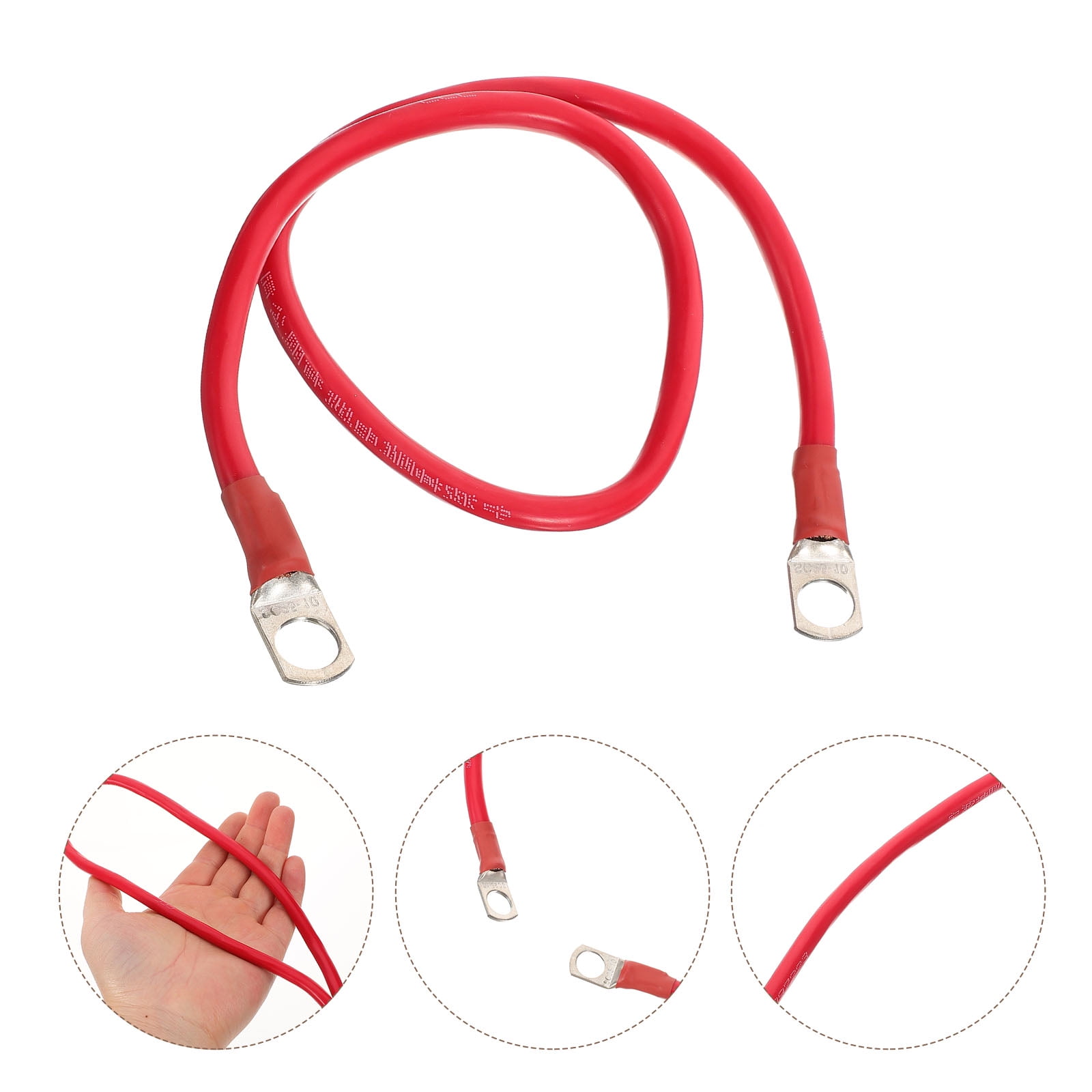 Worgeous Durable Battery Inverter Cables with Lugs for Trailers ...