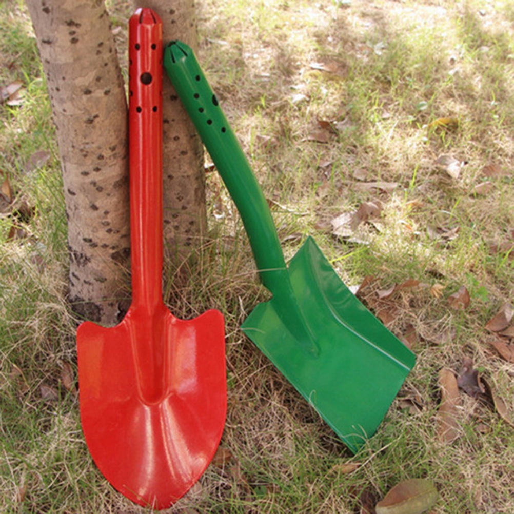 Worgeous Durable Iron Garden Shovel with Ergonomic Handle for Easy ...