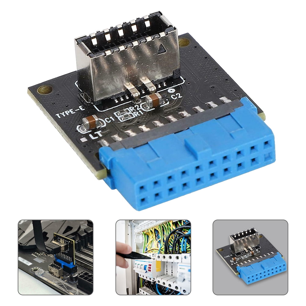 Worgeous Easy-to-use USB Adapter USB Type-E to PIN Adapter 1X1X1CM ...