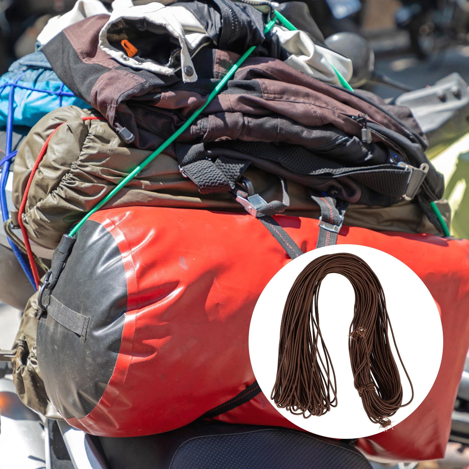 Worgeous Elastic Rope Heavy Duty Bungee Cords Lashing Straps Luggage ...