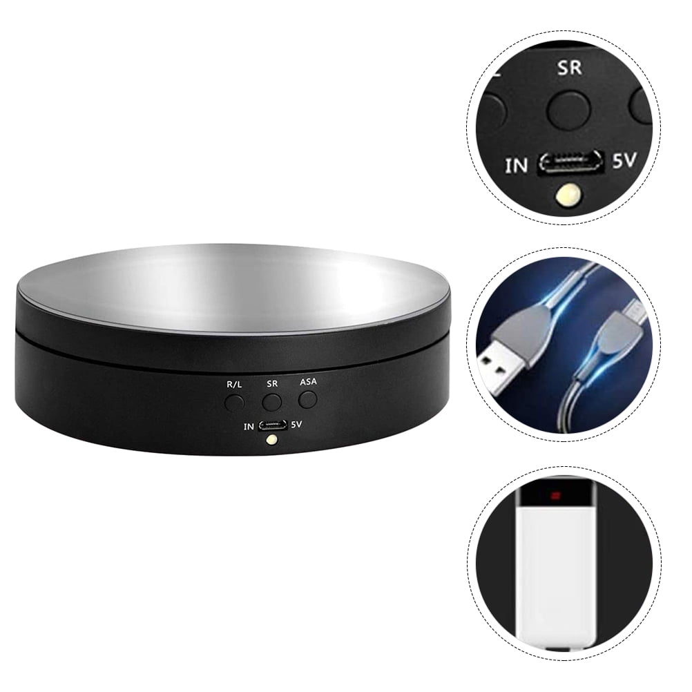 Worgeous Electric Rotating Display Motorized Turntable Display without ...