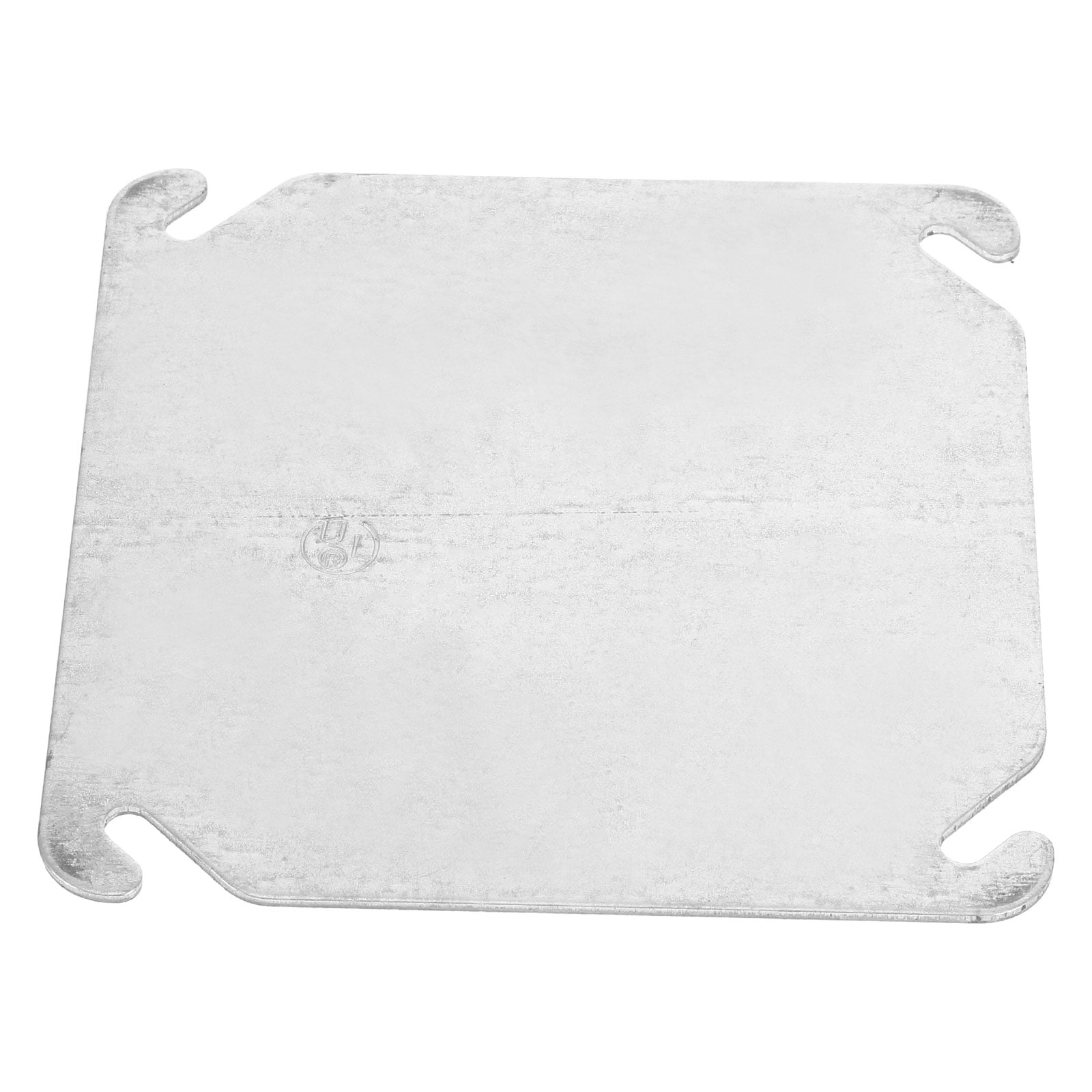 Square Outlet Cover Plate for Wall in Silver Stainless Steel Suitable ...
