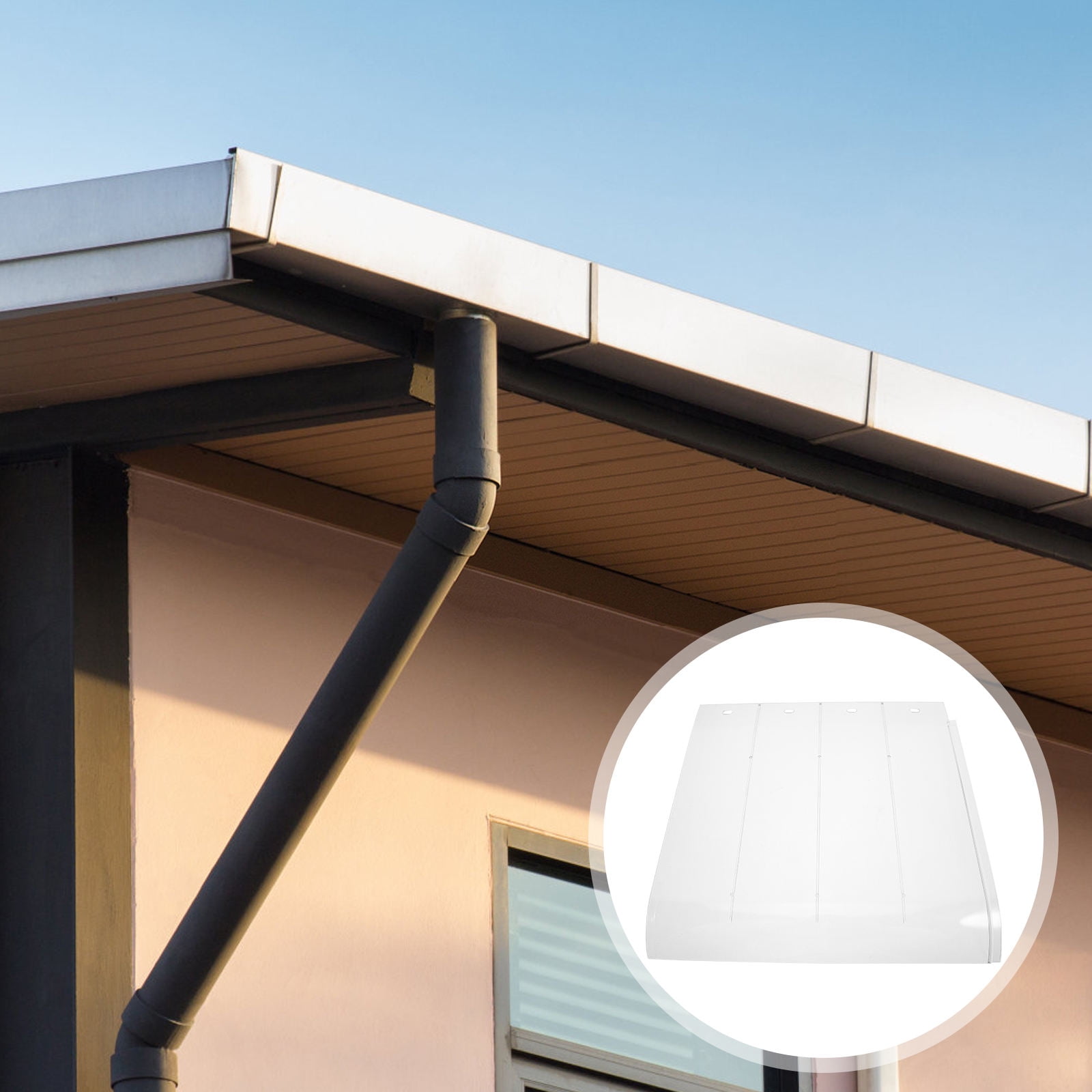 Worgeous Entrance Door Awning Small Window Rain Protection Porch Patio ...