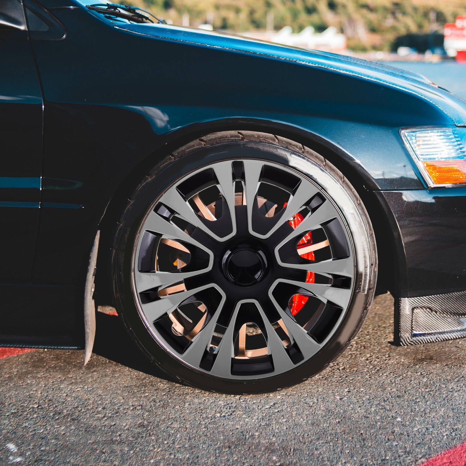 Worgeous FRCOLOR Wheel Cover Hub Cap 13 Inch Hub Caps for Car Wheels ...