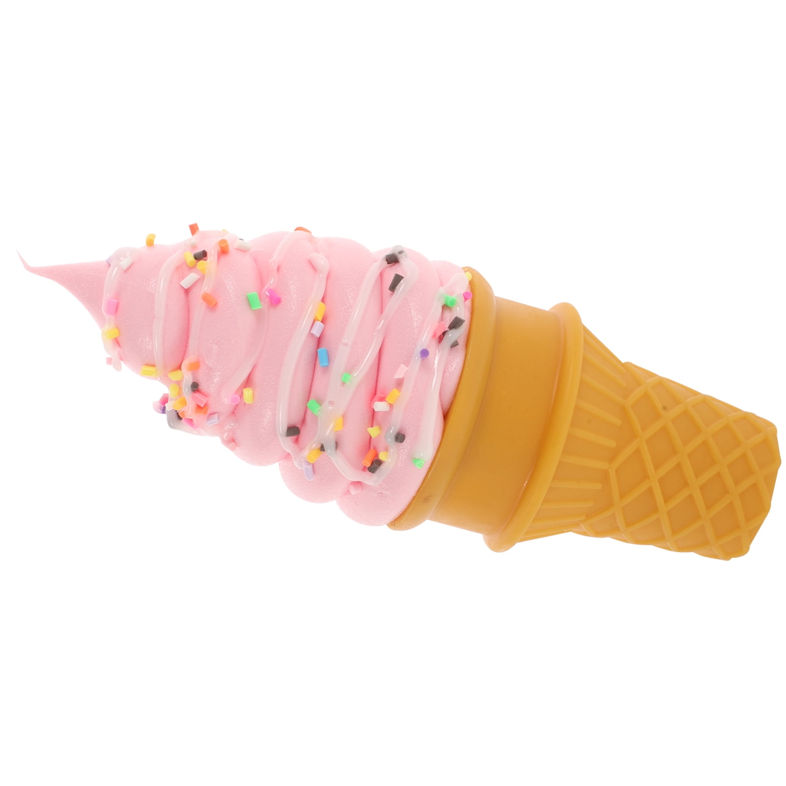 Worgeous Fake Ice Cream Model Lovely Simulated Ice Cream Cone Prop ...