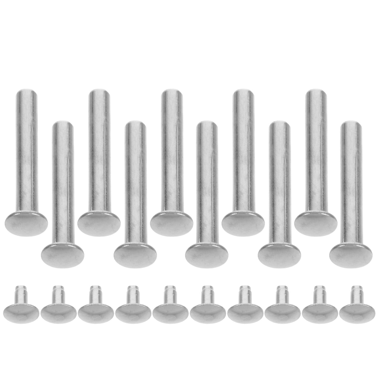 Worgeous Fan Fastener Kit with Rivet Pins Fan Axle Replacement, 20mm 10 ...