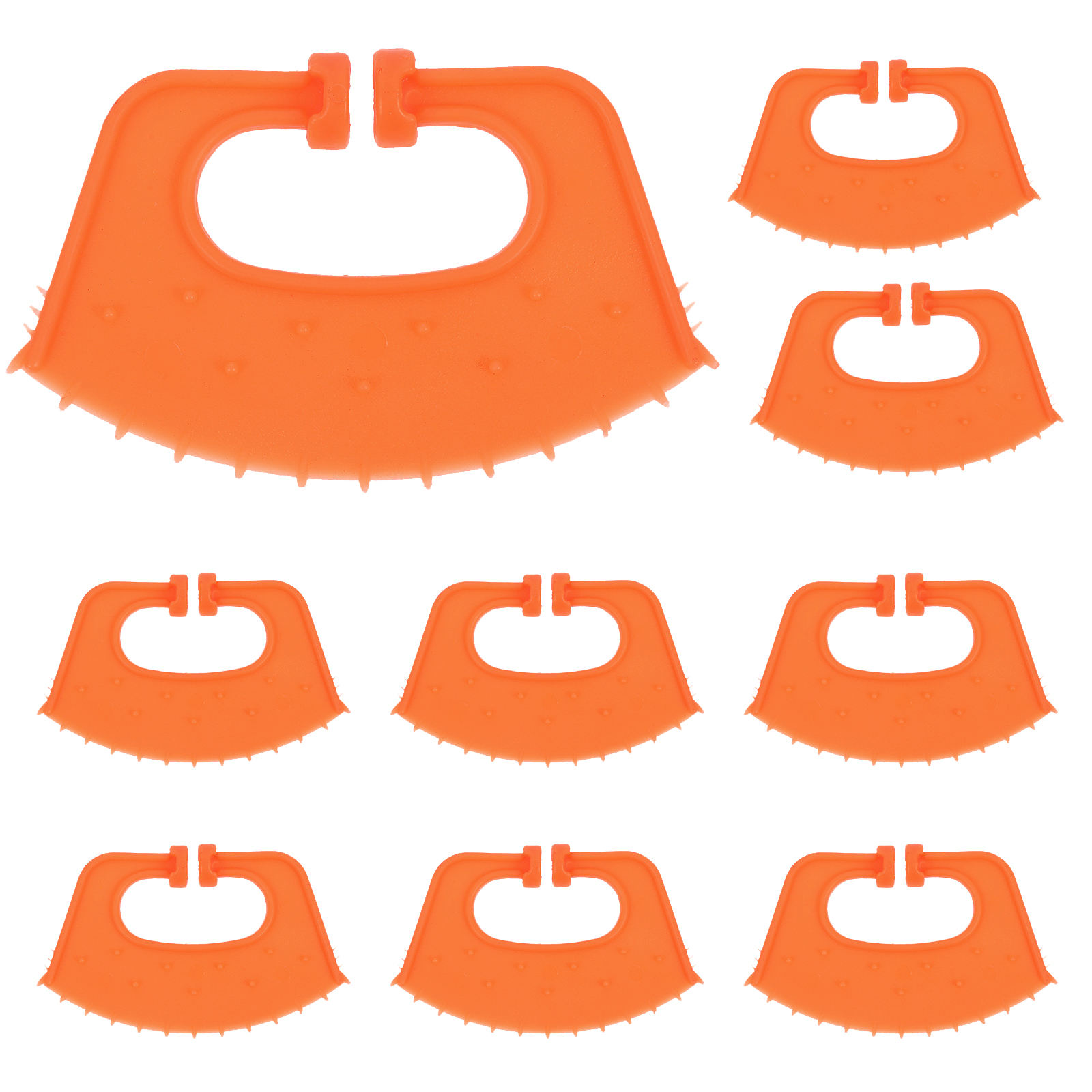 Worgeous Cow Nose Calf Weaner Calf Weaning Accessory Orange PP 10Set ...