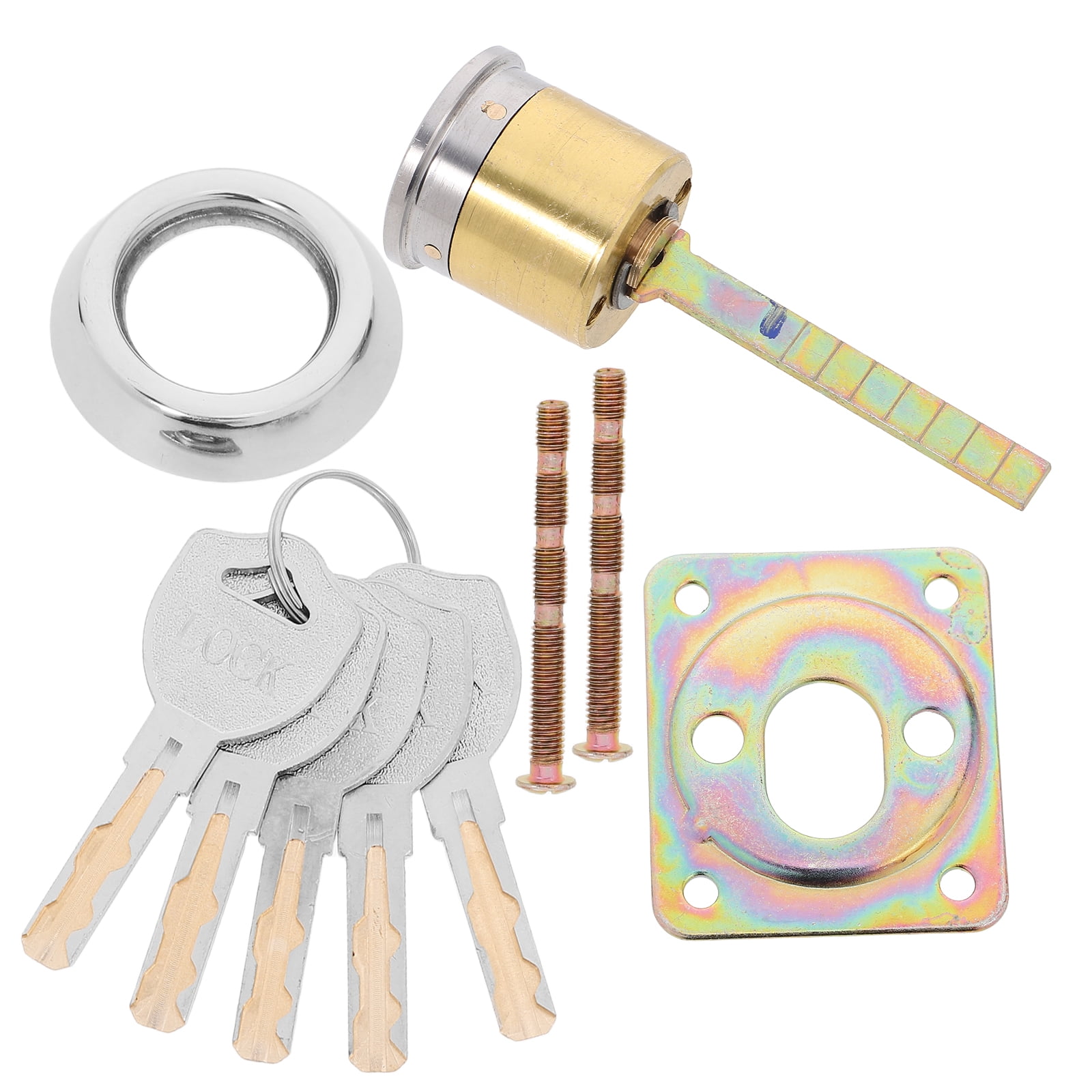 Worgeous File Cabinet Lock Kit -theft Door Car Mount Old-fashioned ...