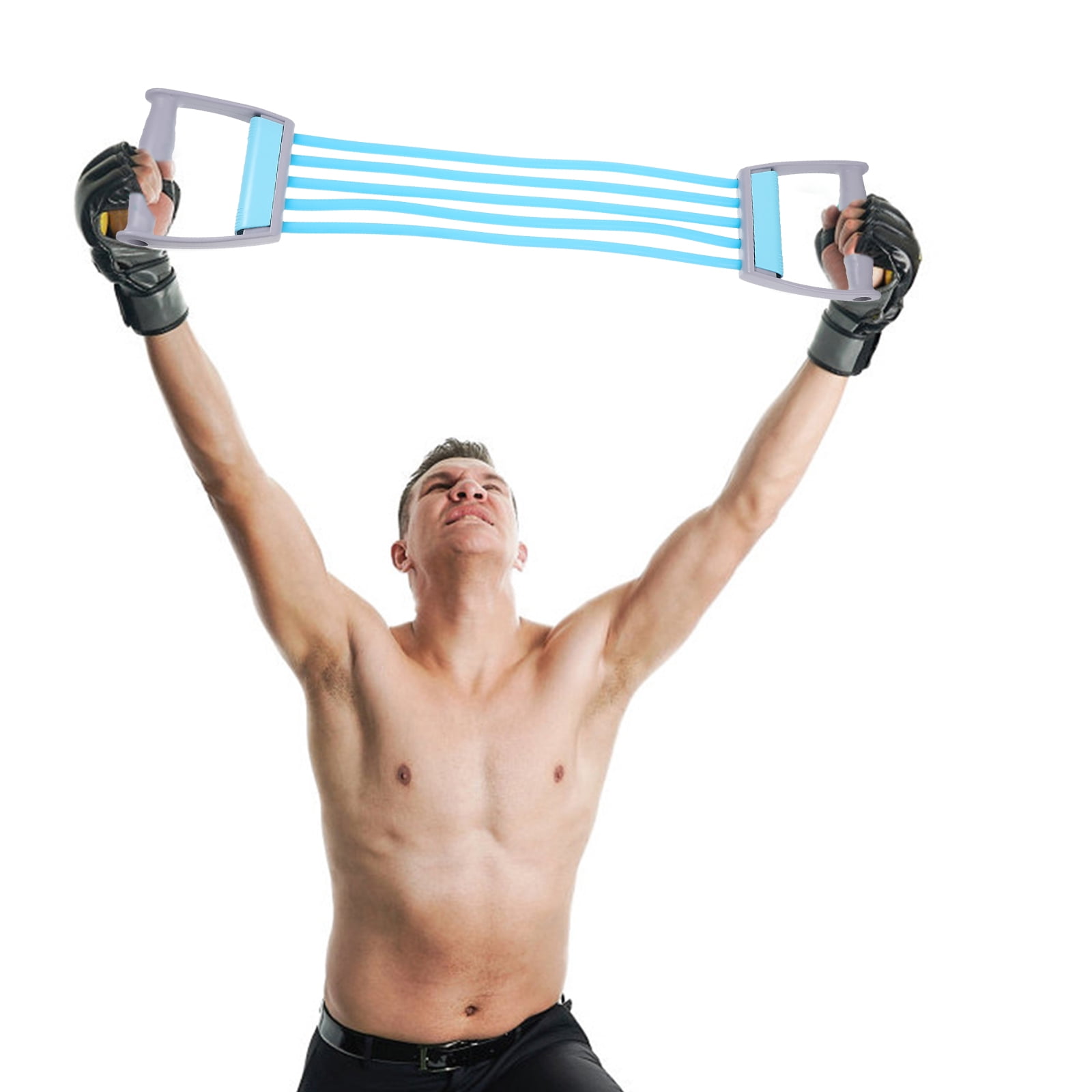 Worgeous Fitness Puller Resistance Bands Exerciser Forearm Trainer Work ...