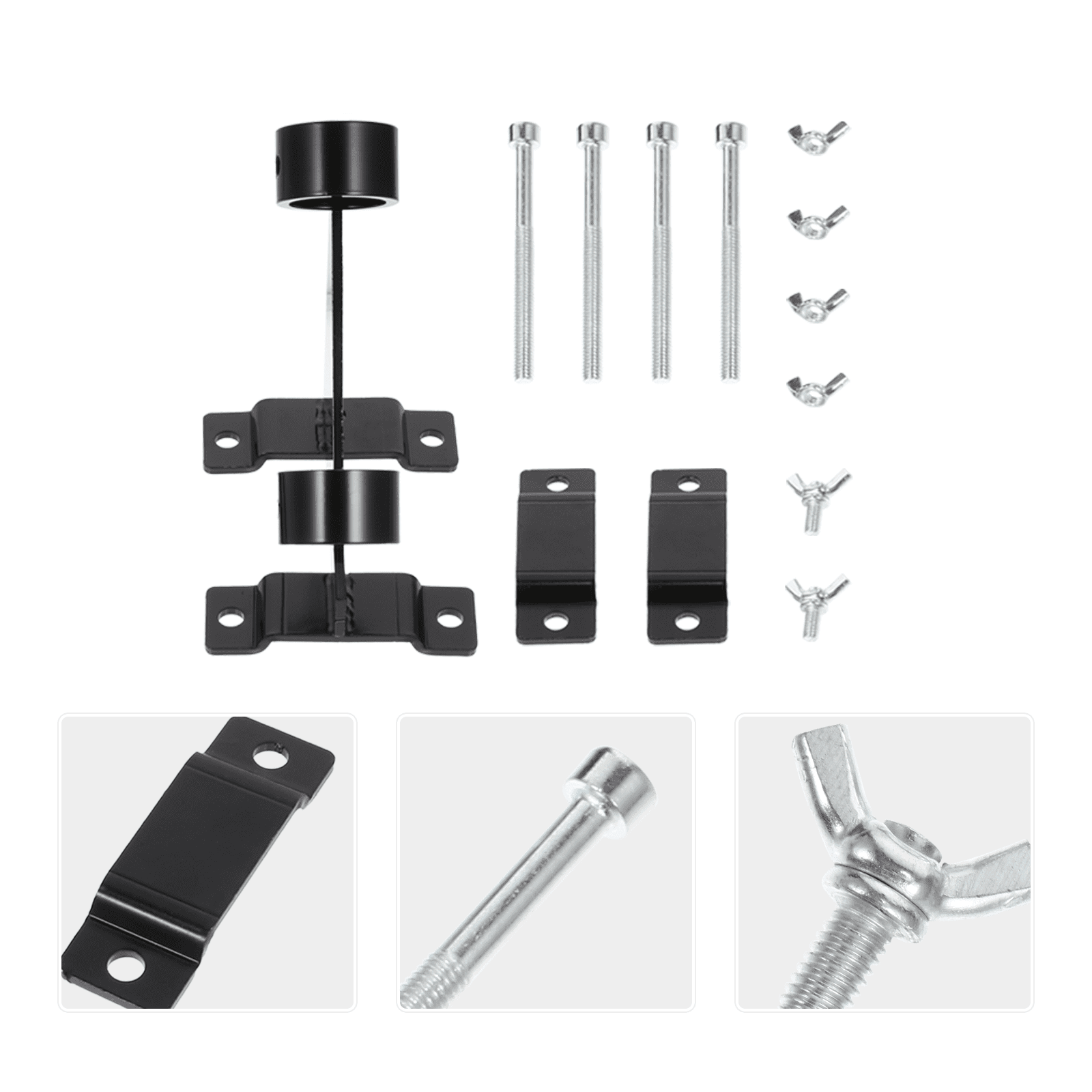 Worgeous Flagpole Bracket Outdoor Wall Mounting Base Fixing Brackets ...