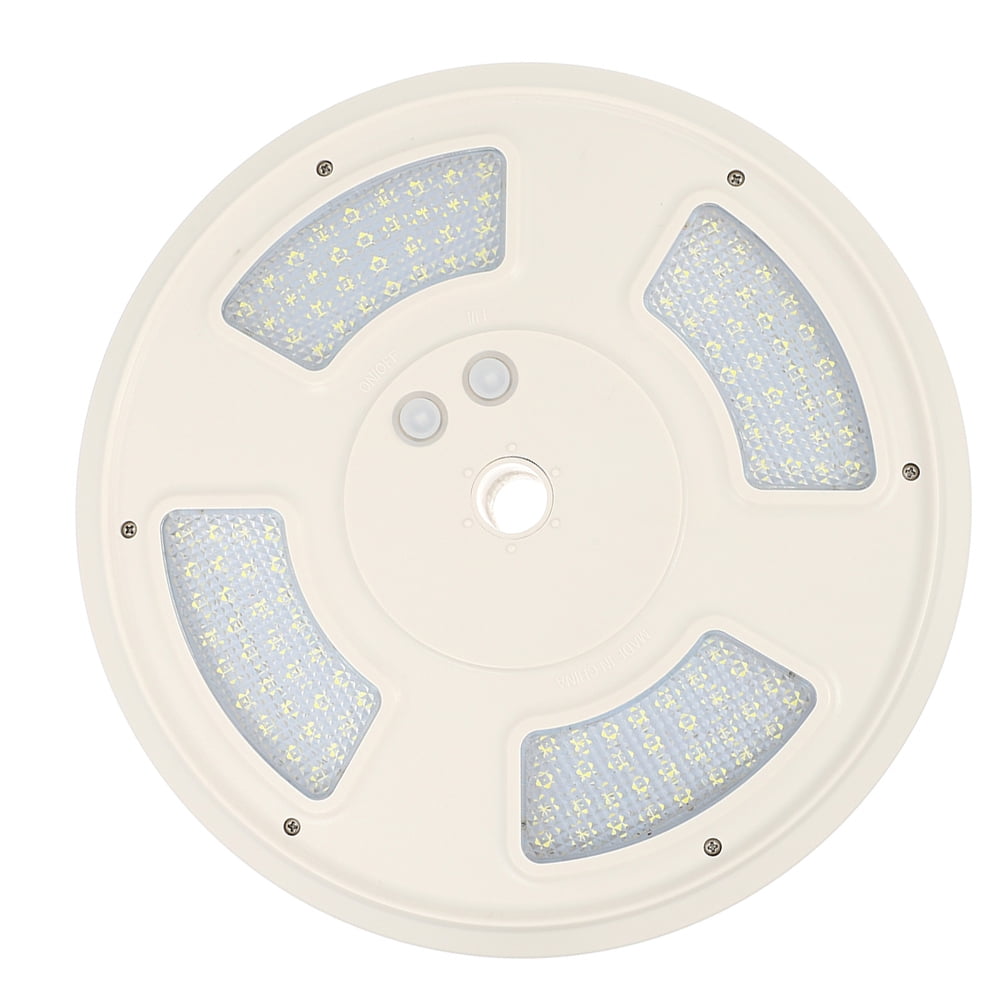 Worgeous Solar Flagpole Light White Abs 1Set 8.8X8.8X1.2In - Walmart.com