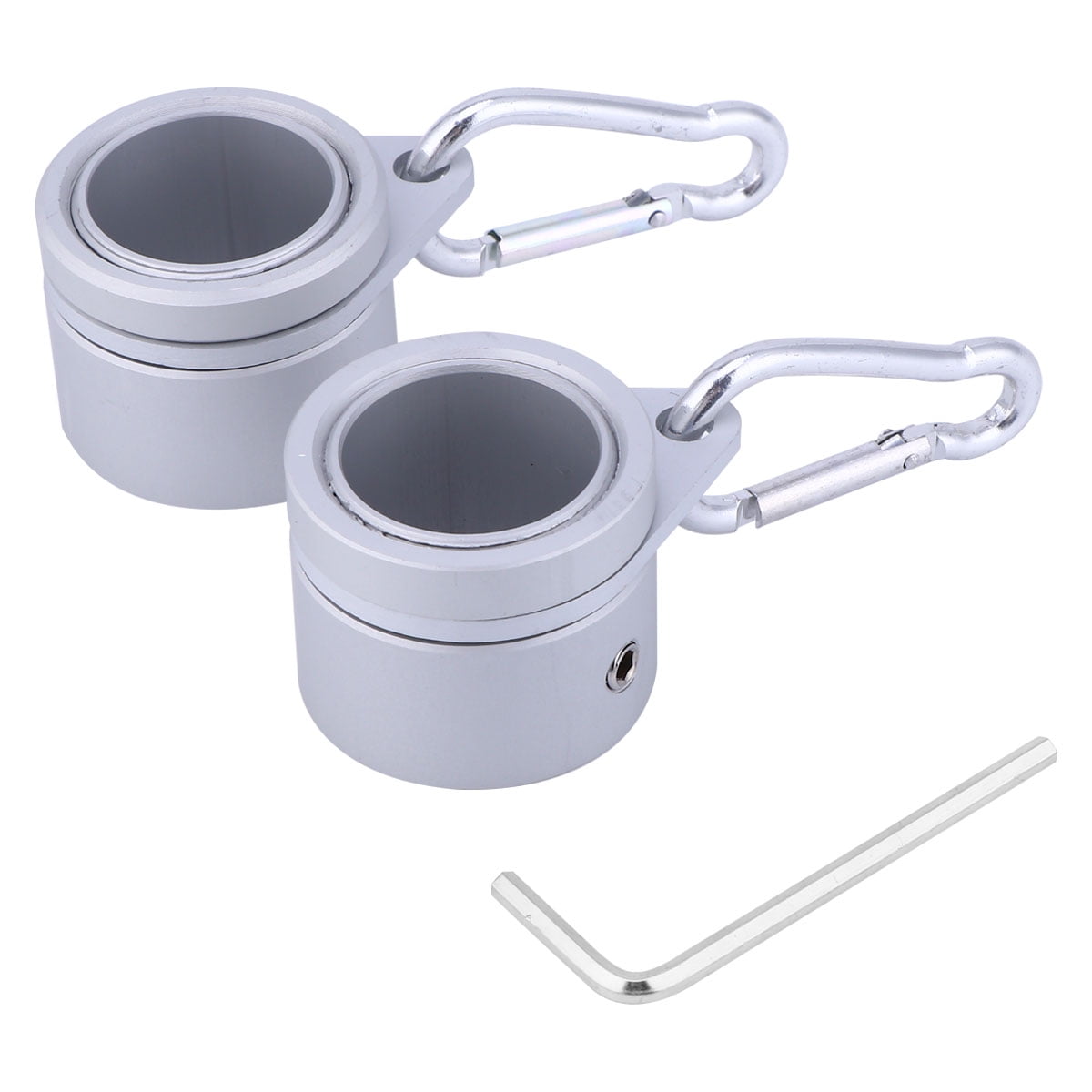 Worgeous Flagpole Swivel Ring Rotating Rings Fastener Outdoor Silver ...