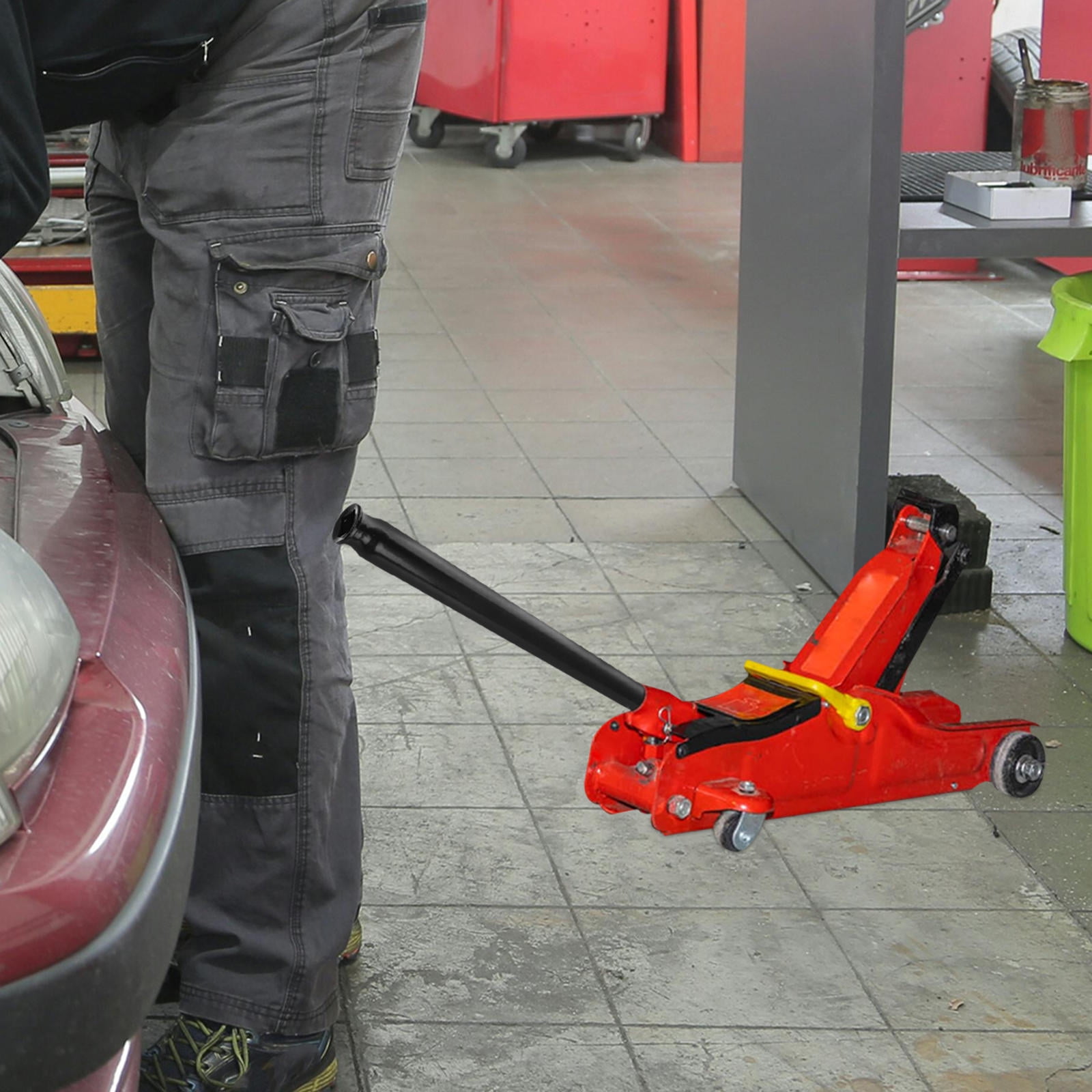 RENACLIPY Renaclipy Floor Jack Parts Black Iron Handle for Lifting ...