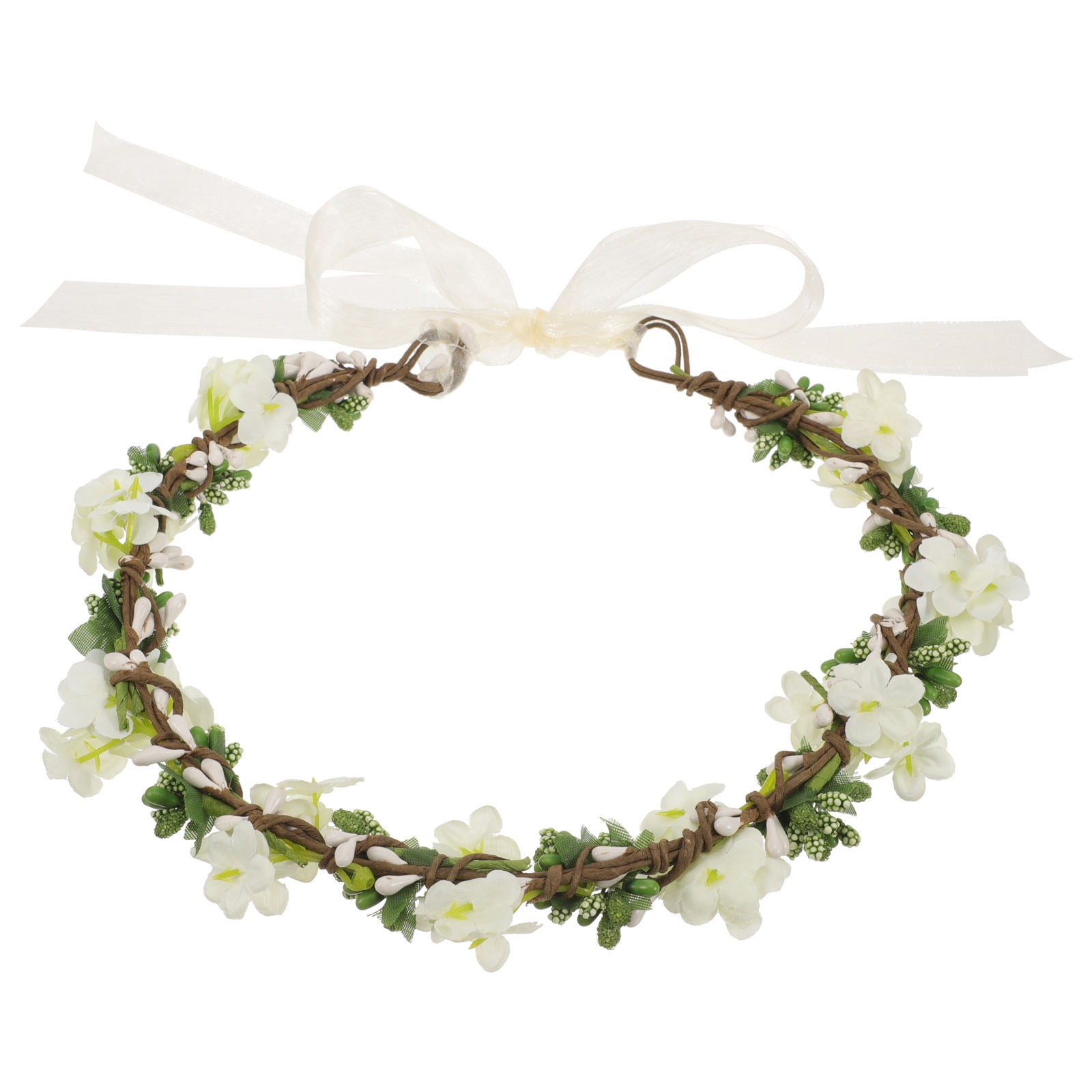Worgeous Flower Headband Hair Wreath Floral Garland Crown Headpiece ...