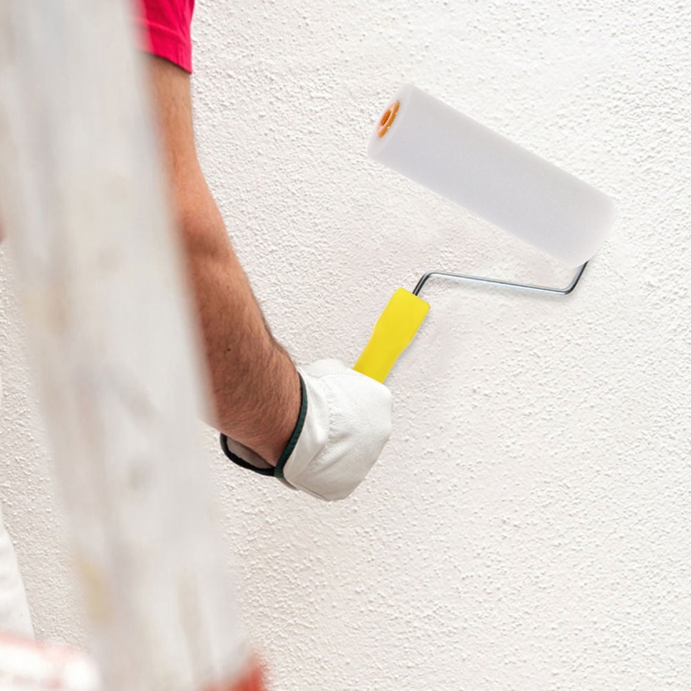 Worgeous Foam Paint Roller 12pcs High Density Foam Roller Mini Paint ...