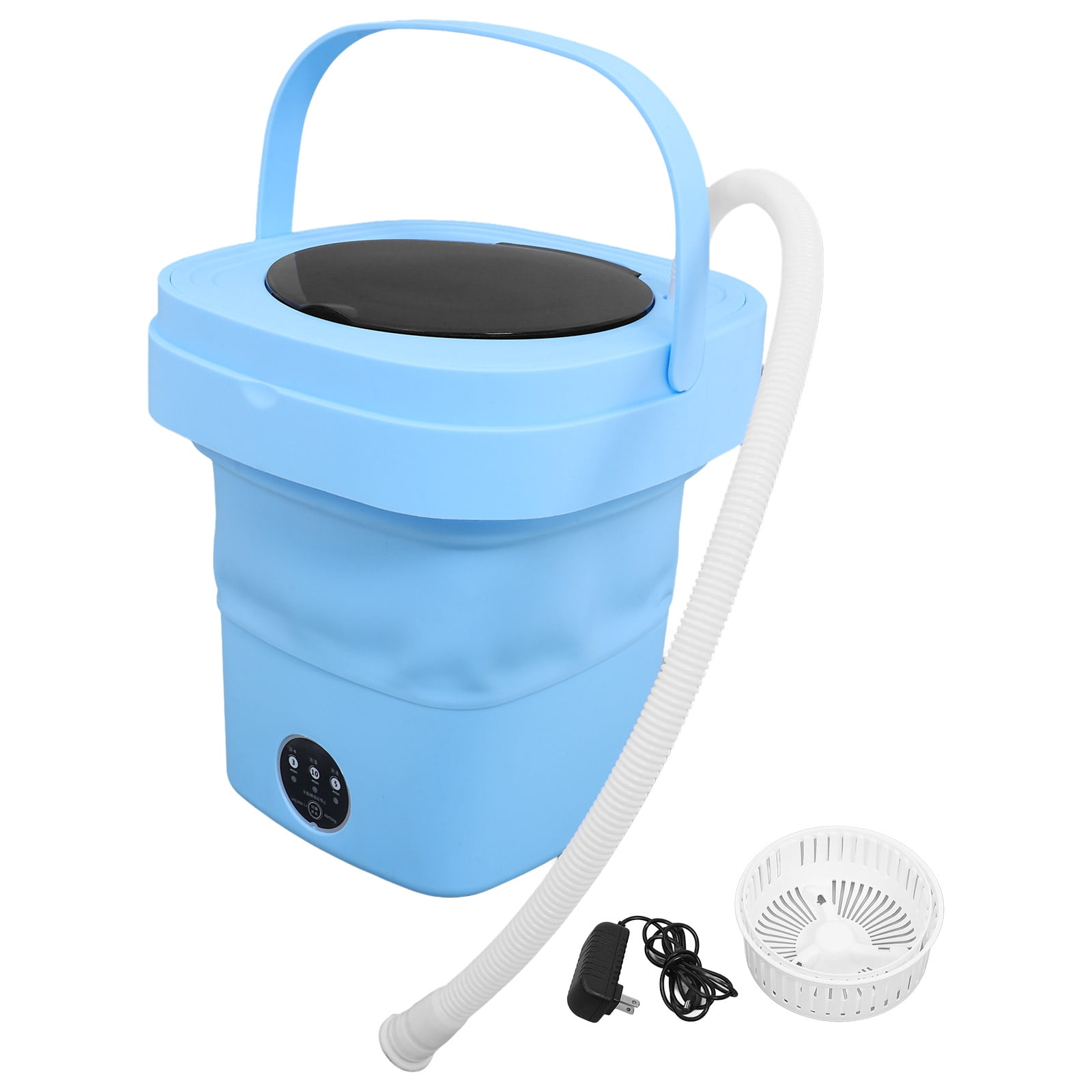 Worgeous Folding Washing Machine Travel Washer Clothes Small Portable ...