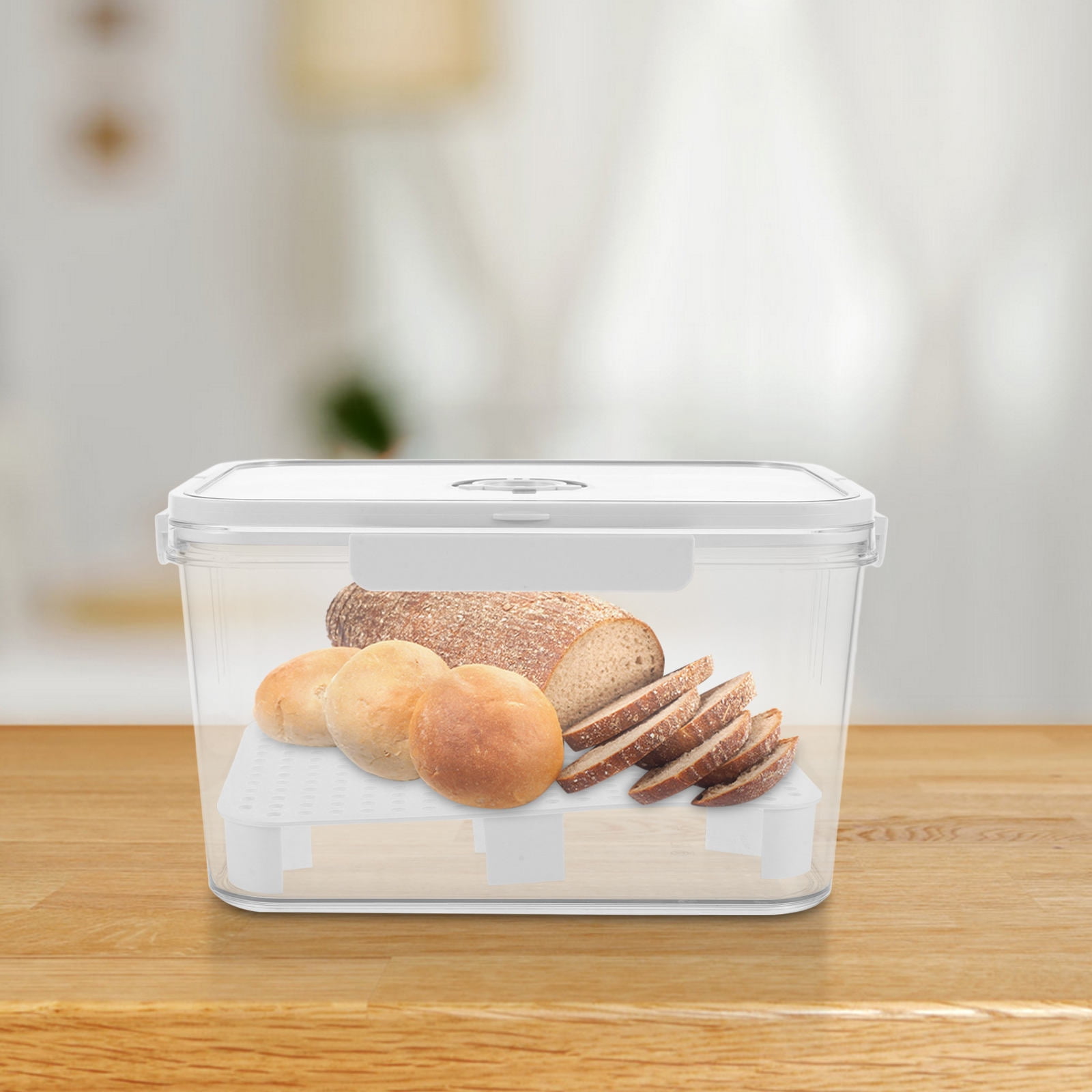 Worgeous Food Storage Container with Lids Fridge Organizer Meat Fruit ...
