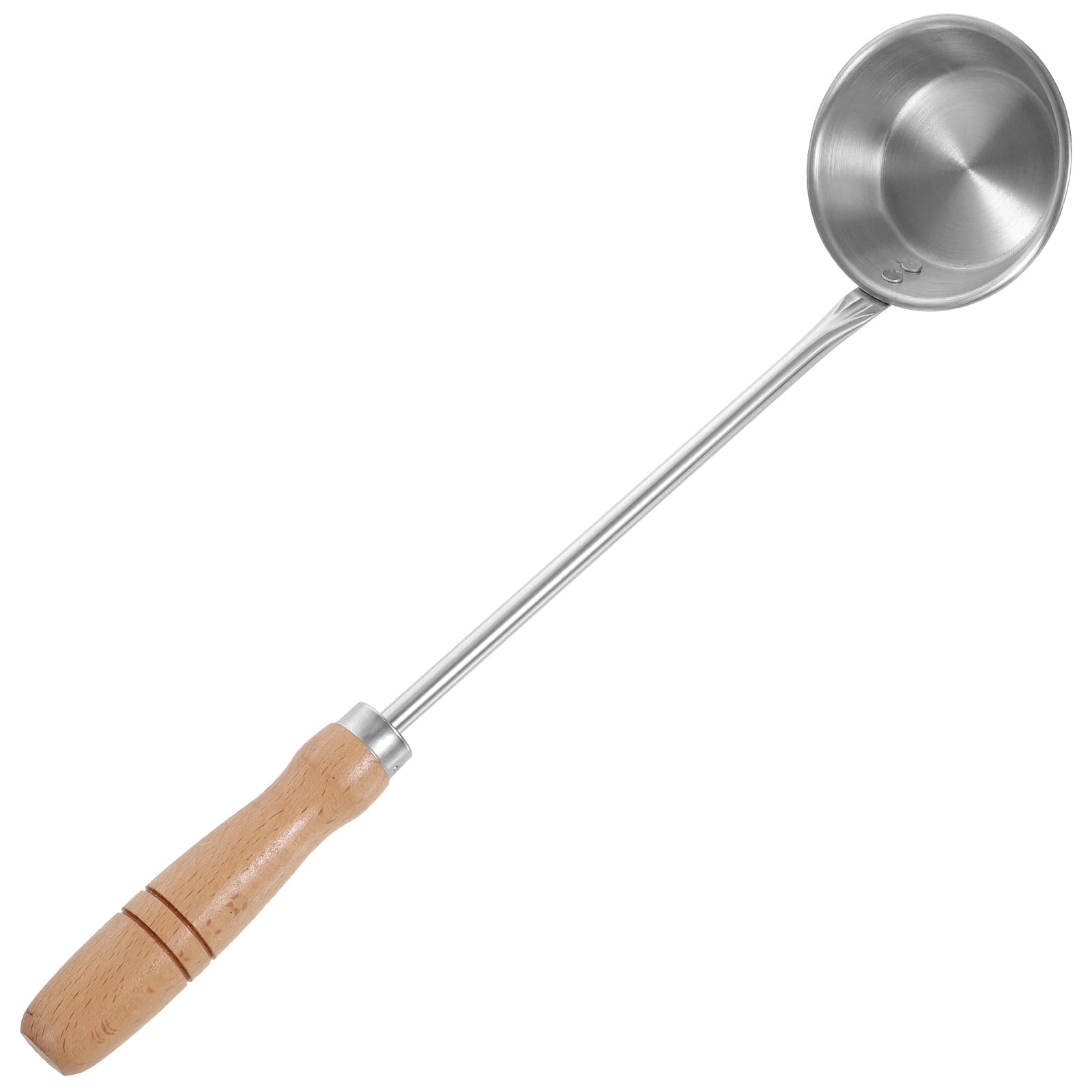 FONDOTIN Kitchen Utensils Set Stainless Steel Frying Spoon For ...