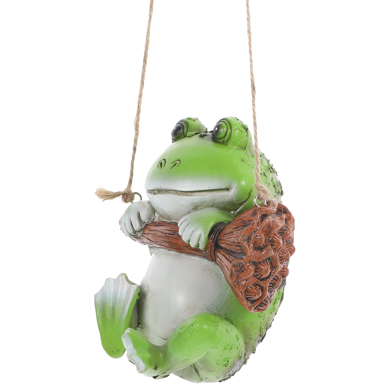 Worgeous Frog Statue Mini Frogs Hanging Garden Decor Stuffed Animal ...