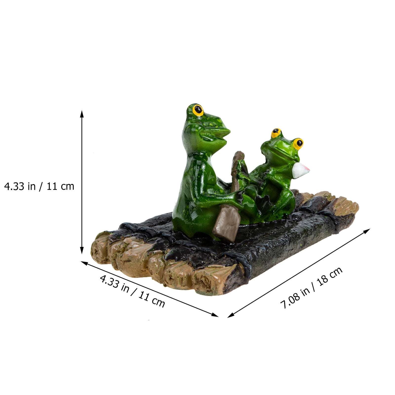 Worgeous Frogs Garden Decoration Resin Frogs Craft Adornment Imitation ...