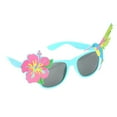 Worgeous Funny Glasses Hibiscus Flower and Hummingbird Eyewear Party ...